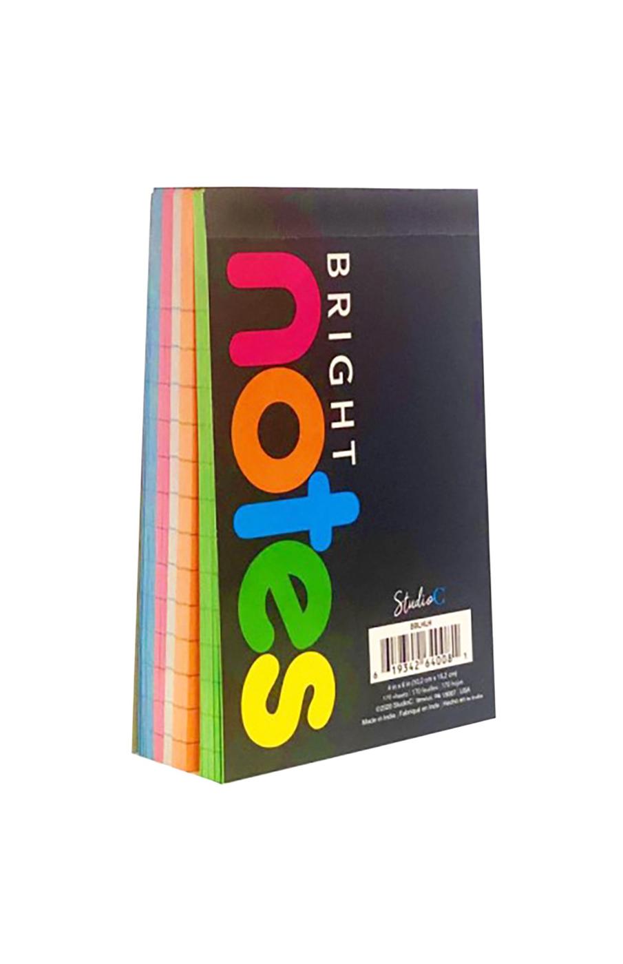 Carolina Pad Bright Notes Top Bound Memo Pad - Shop Desktop Organizers ...