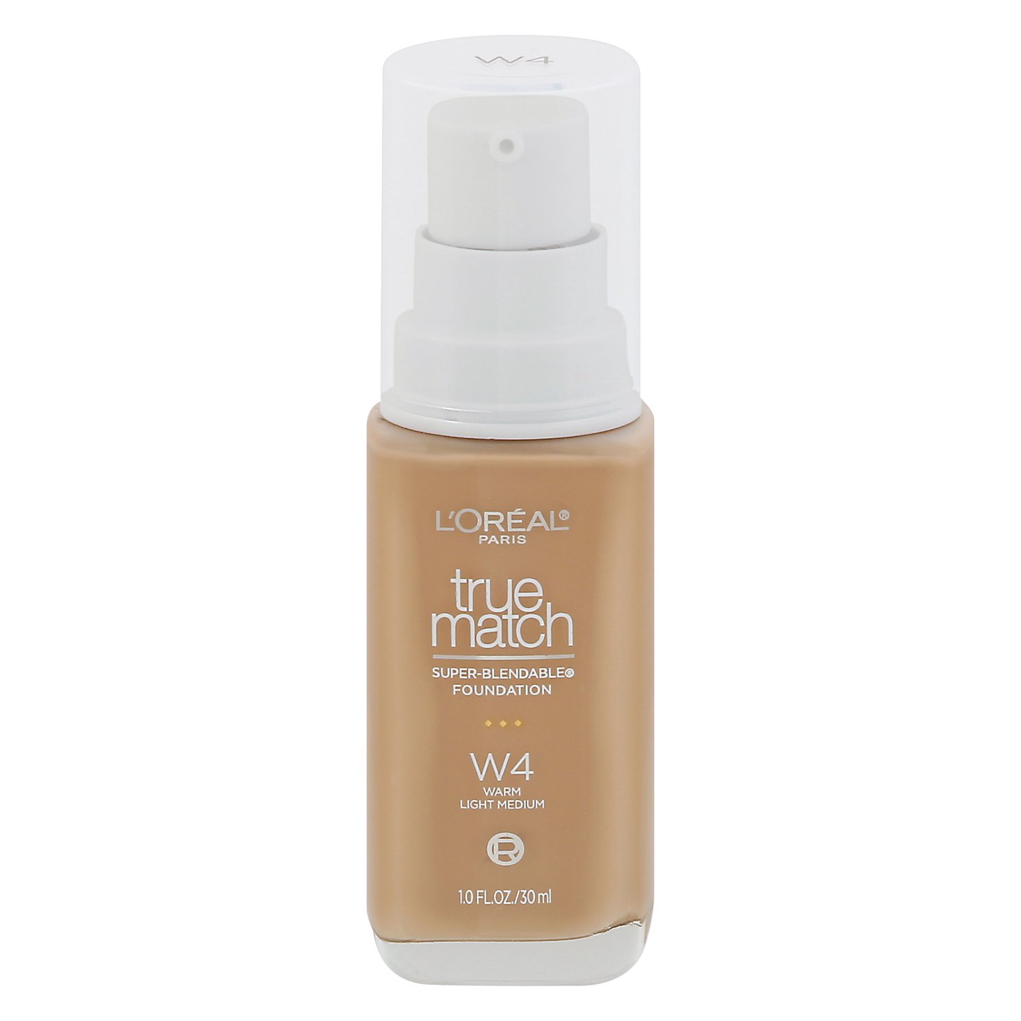 L'Oréal Paris True Match Super-Blendable Liquid Foundation - W4 Warm ...