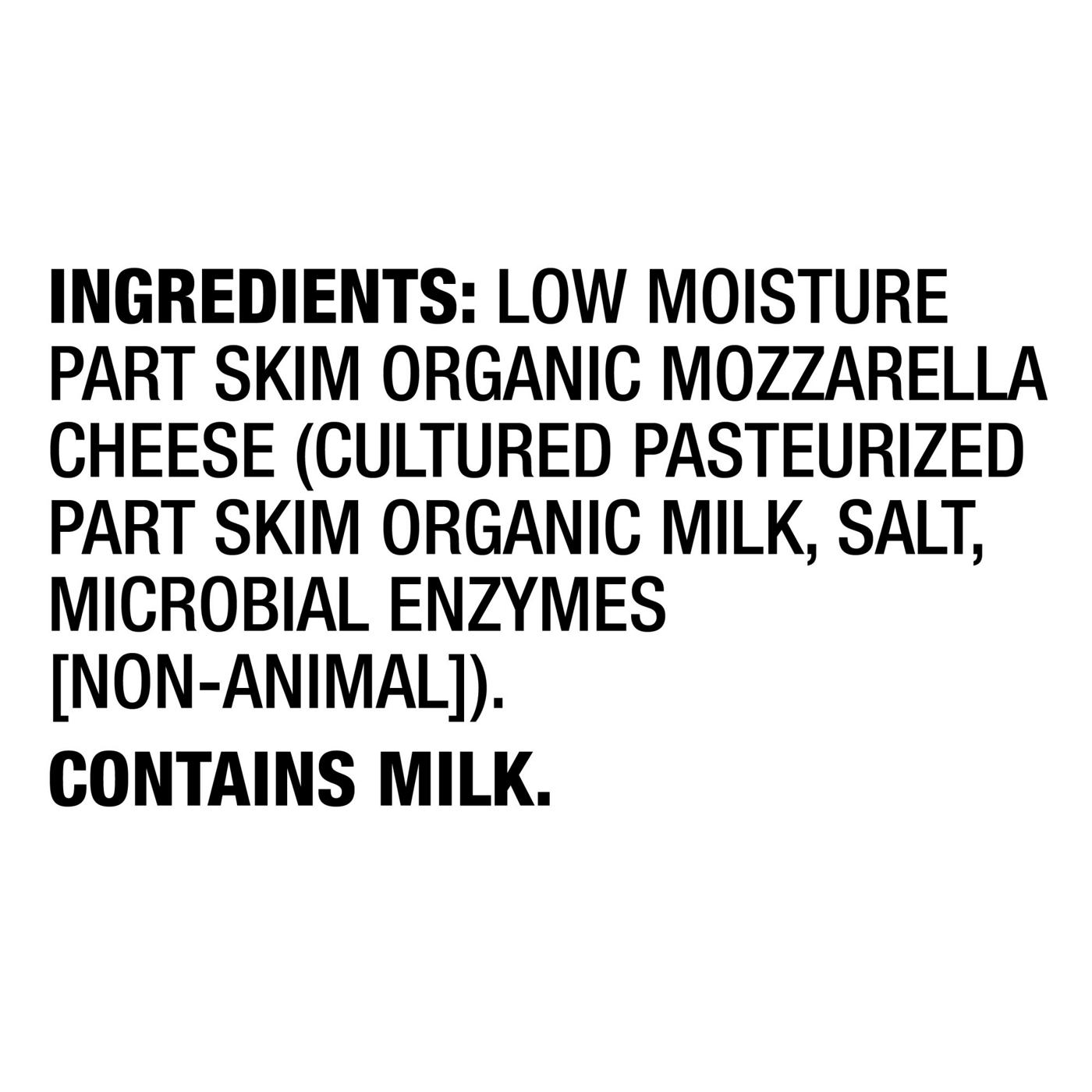 Horizon Organic Low Moisture Part-Skim Mozzarella String Cheese, 8 ct ...