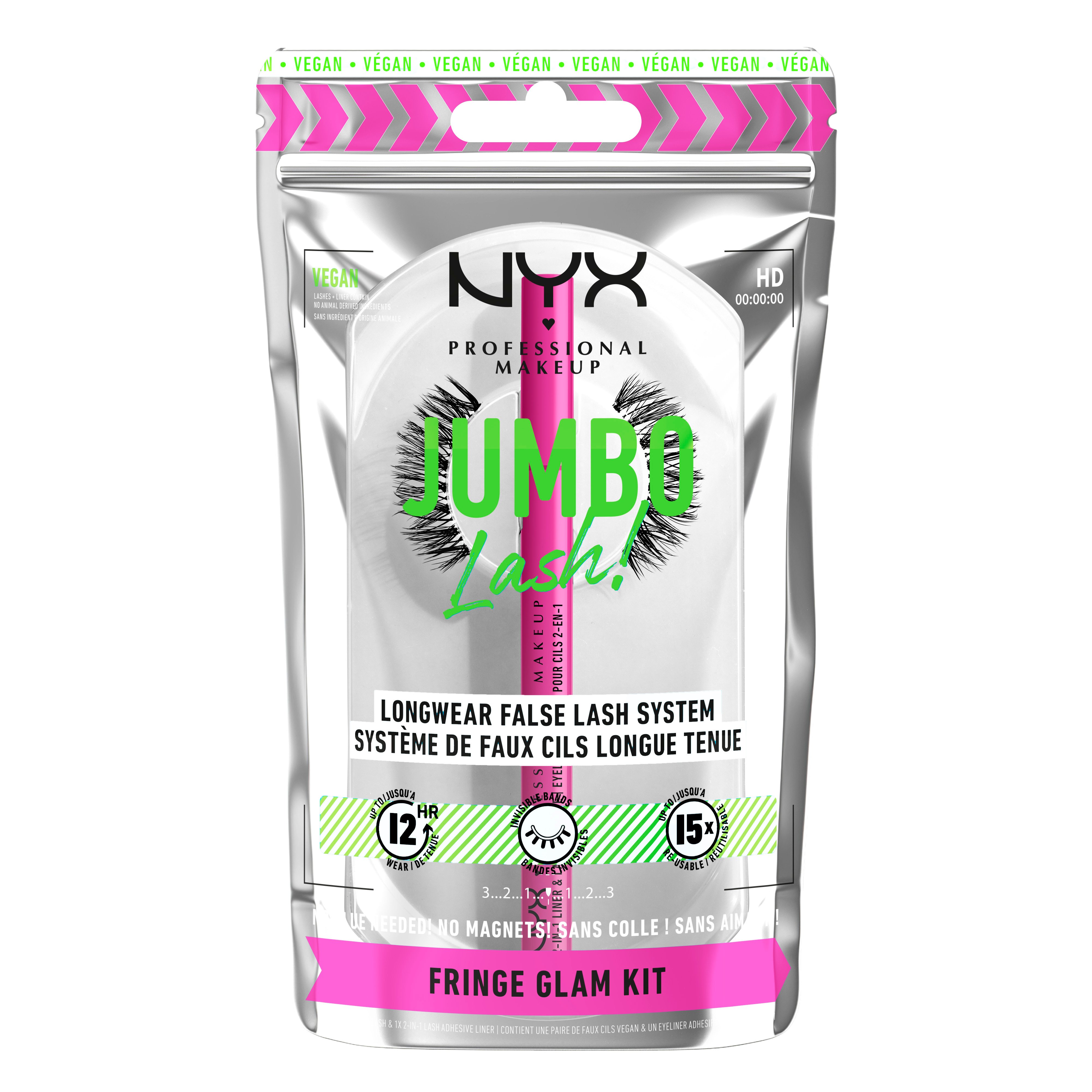 NYX Fringe Glam Kit Lash & Liner - Shop False eyelashes at H-E-B