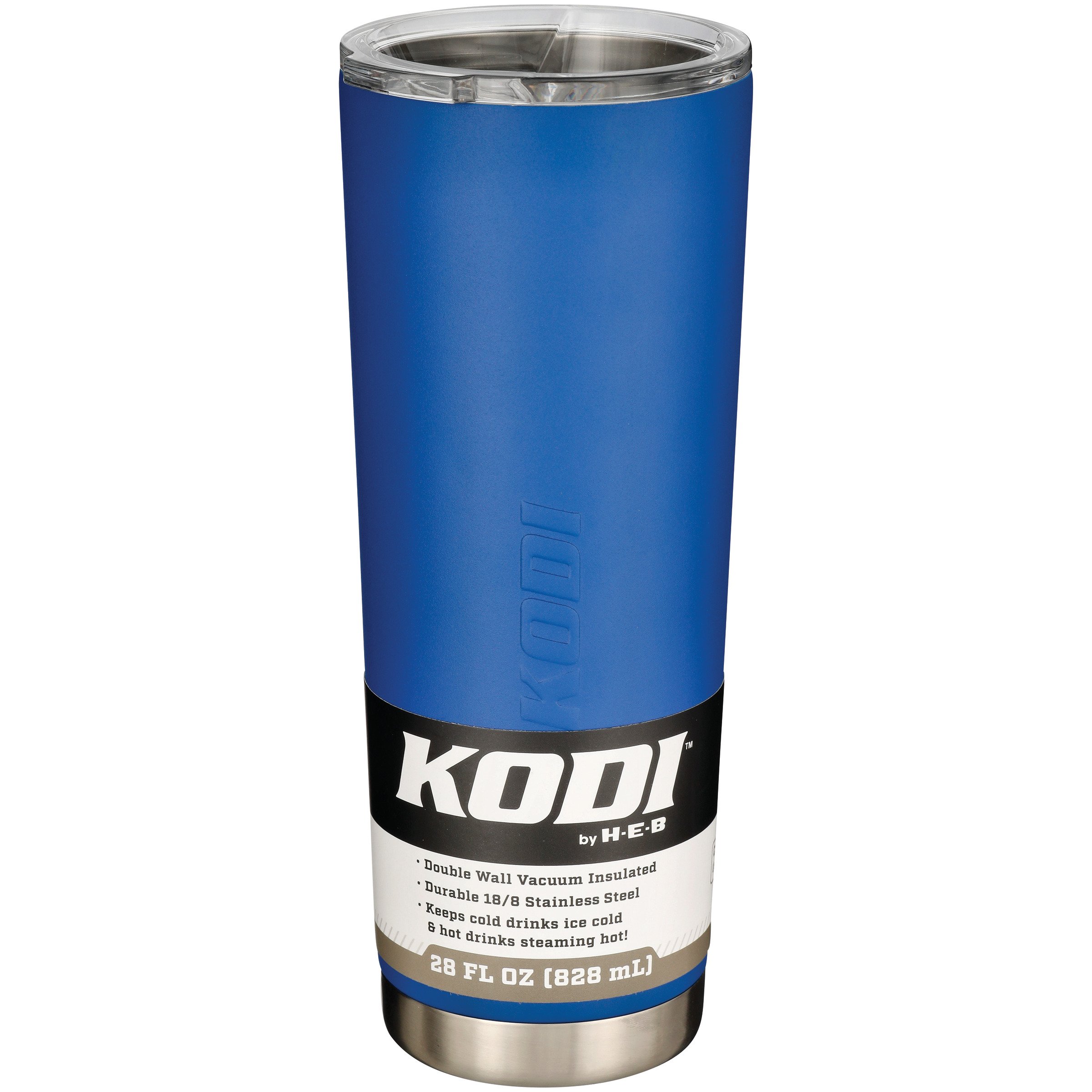 KODI by H-E-B Stainless Steel Insulated Slim Tumbler - Cobalt Blue ...