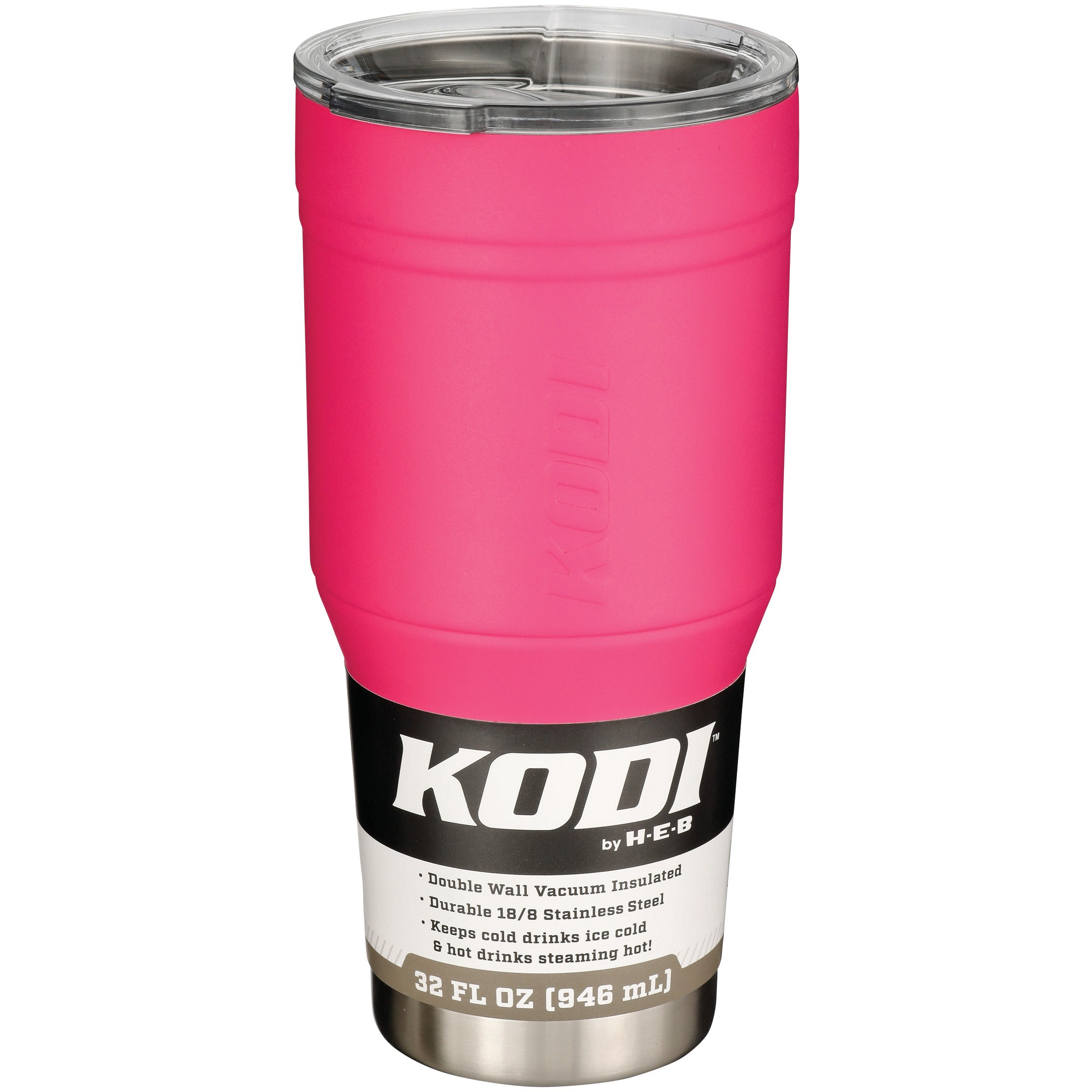 KODI by H-E-B Stainless Steel Insulated Tumbler - Hot Pink - Shop Cups ...