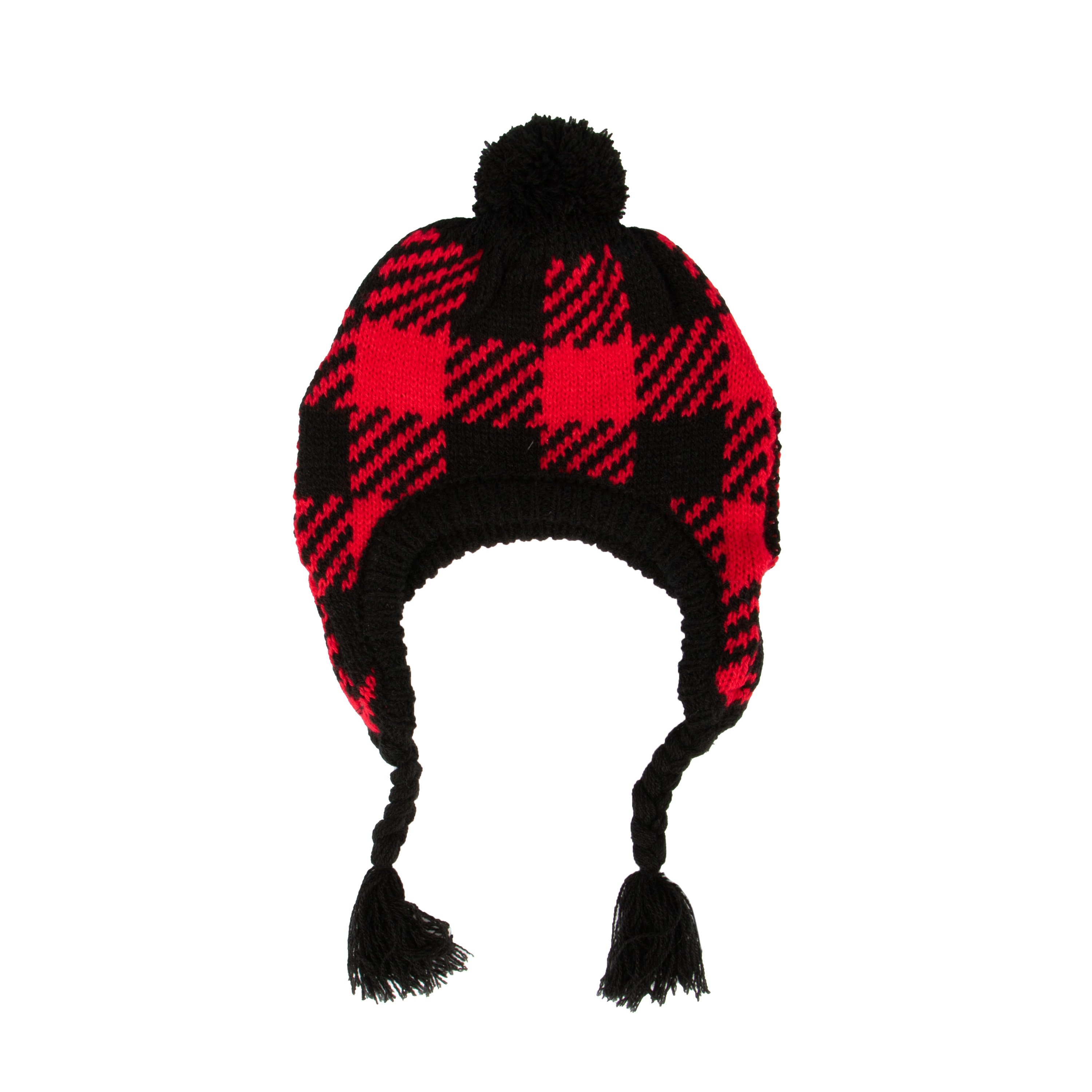 Simply Dog Buffalo Check Knit Hat XS/S - Shop Clothes at H-E-B