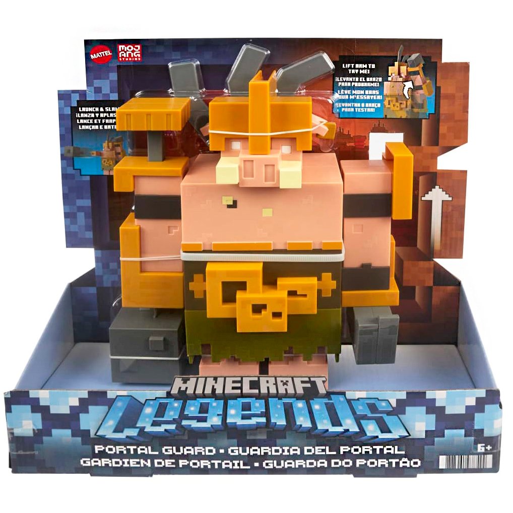 Mattel Minecraft Legends Portal Guard Action Figure - Shop Action ...