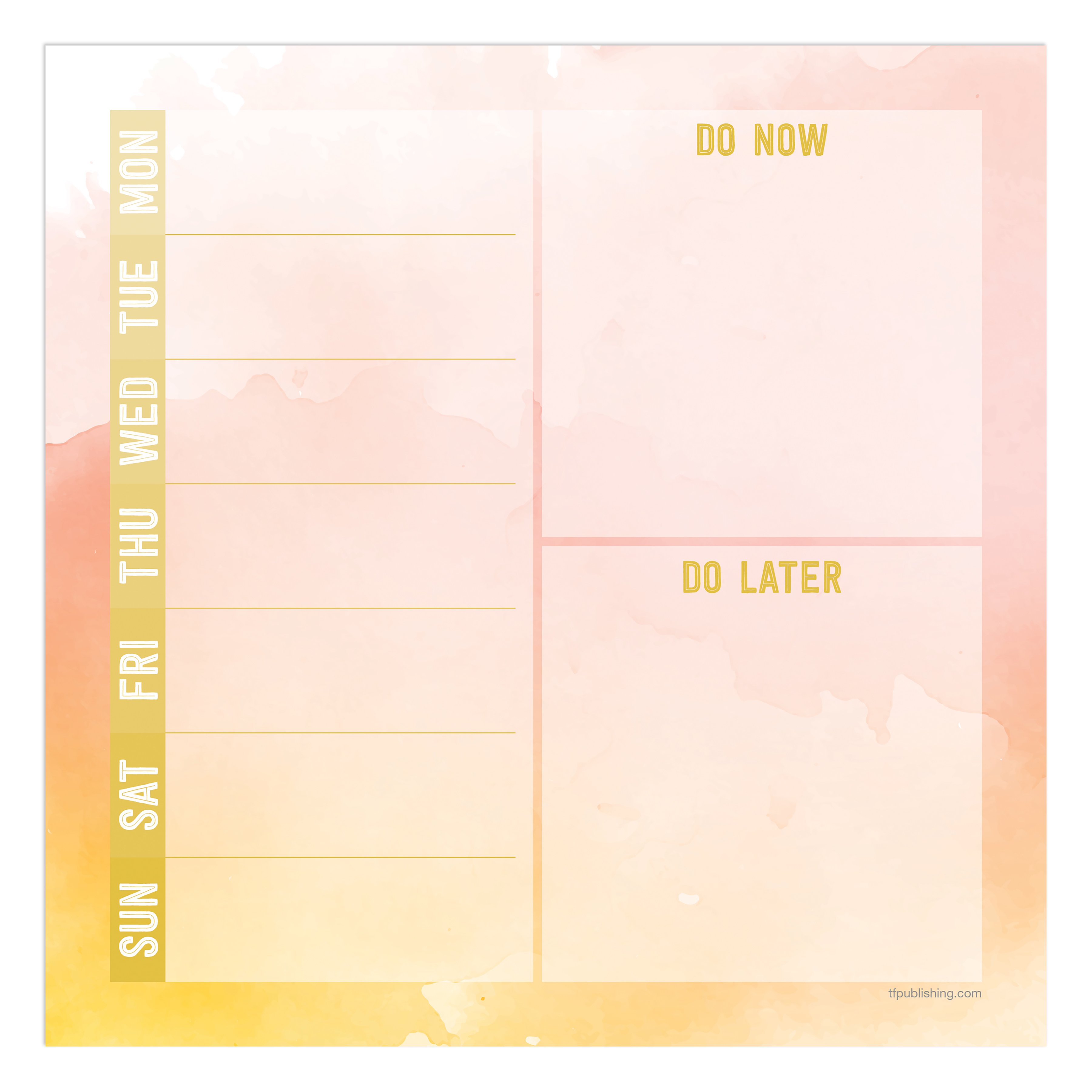 TF Publishing Joy Weekly Square Memo Mouse Pad - Shop Planners ...