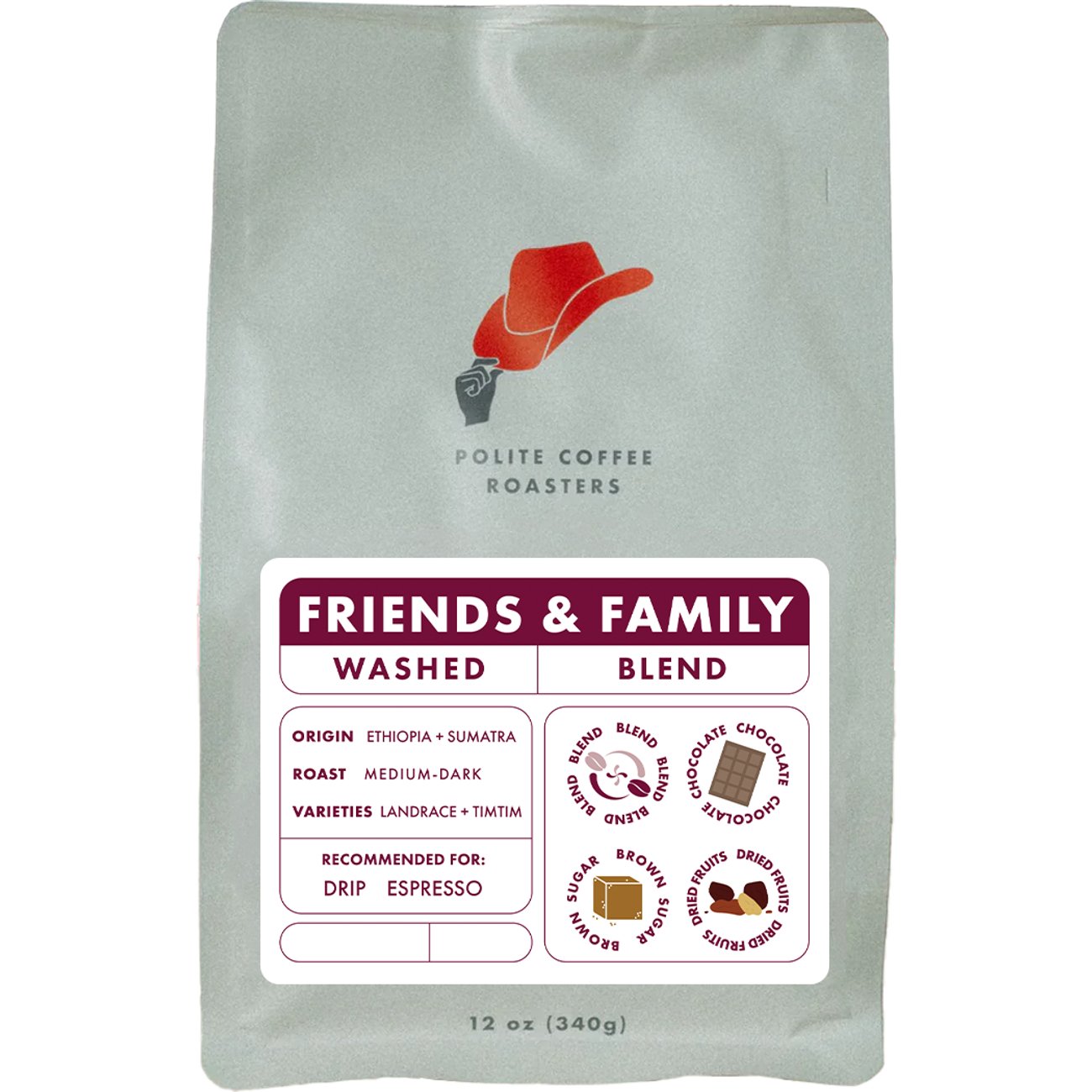 Polite Coffee Roasters Friends & Family Whole Bean - Shop Coffee at H-E-B