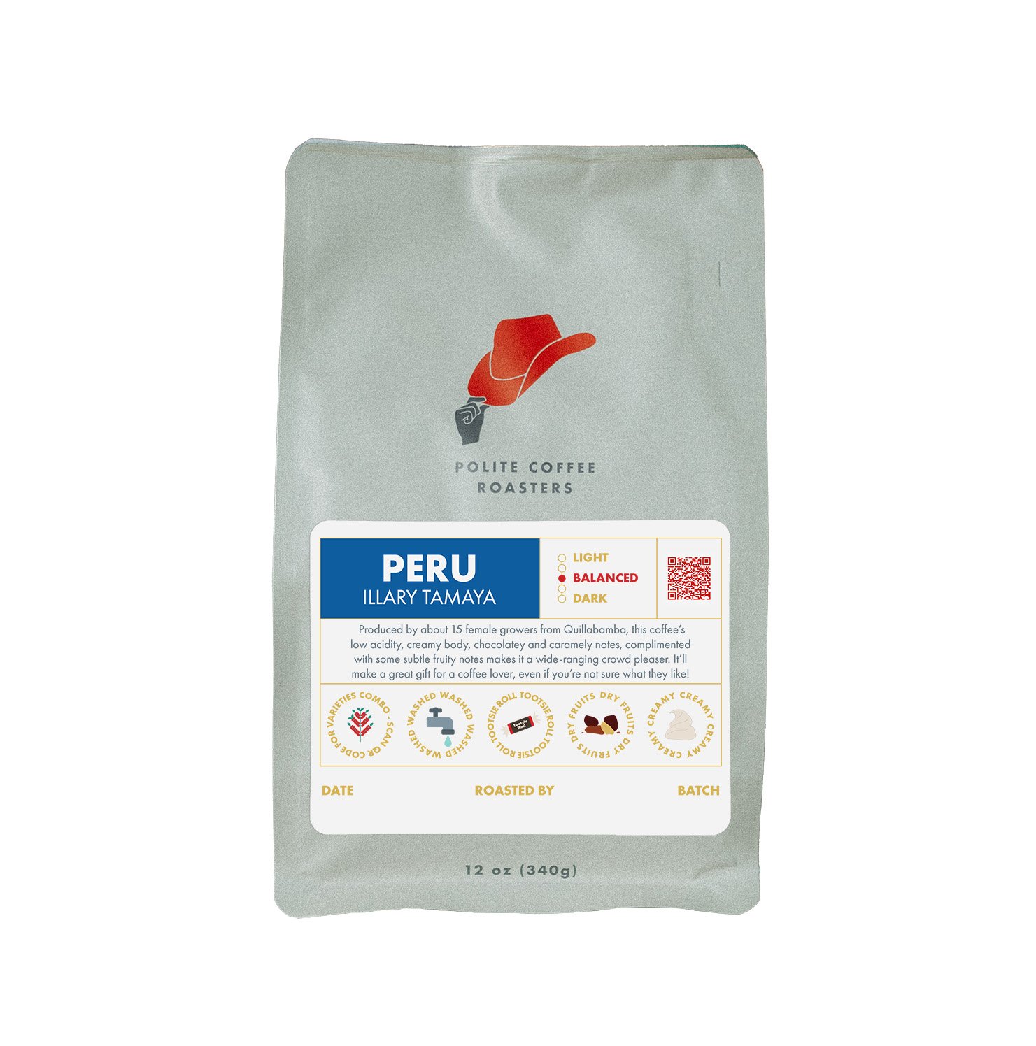 Polite Coffee Roasters Peru Illary Tamaya Whole Bean - Shop Coffee at H-E-B