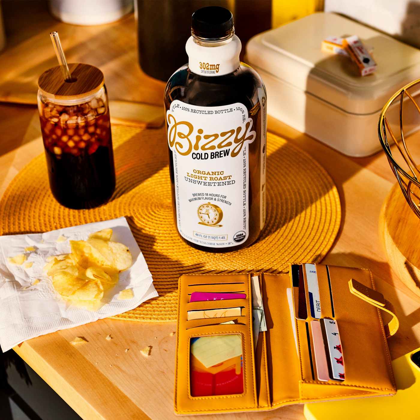 Bizzy Organic Light Roast Unsweetened Cold Brew Coffee - Shop Coffee at ...