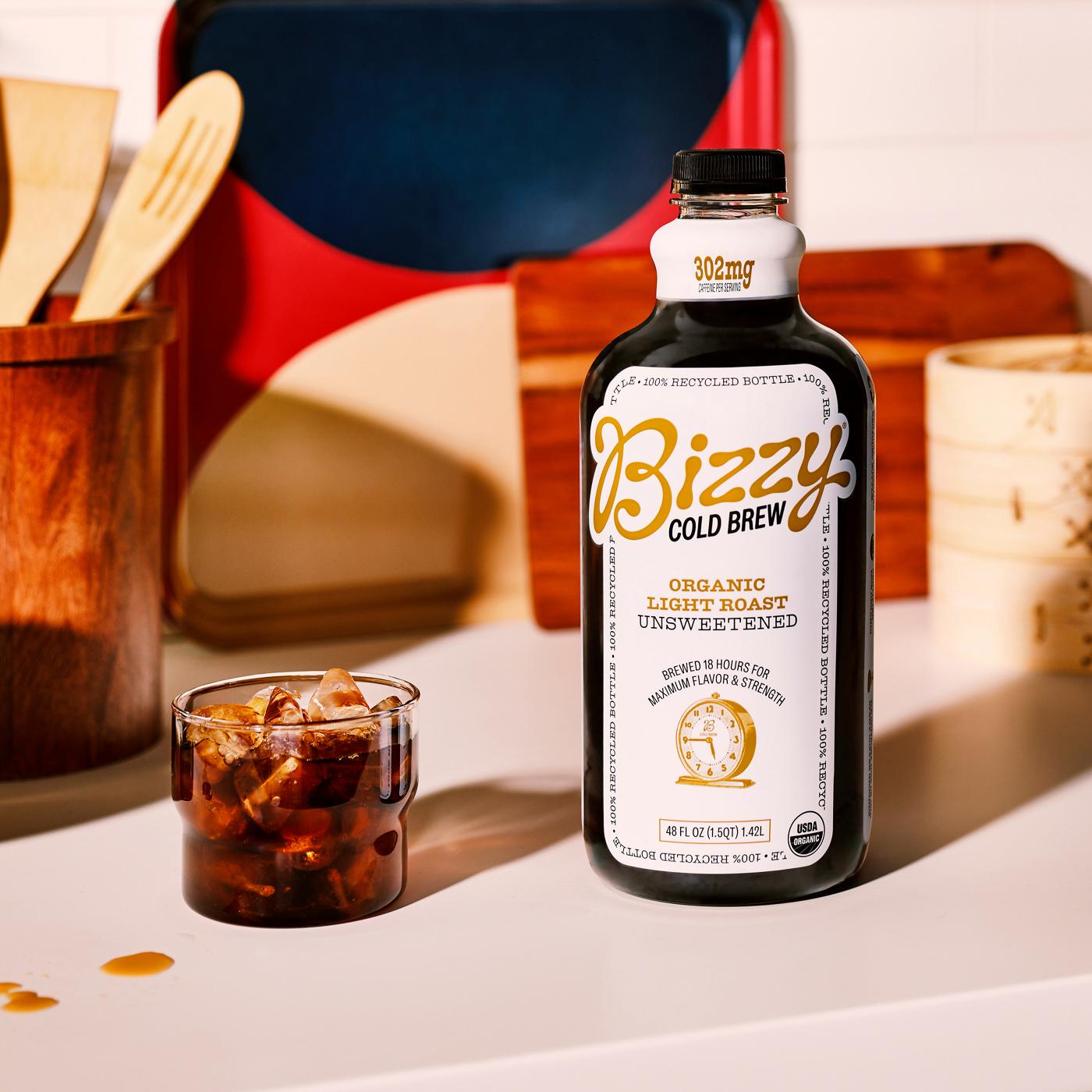 Bizzy Organic Light Roast Unsweetened Cold Brew Coffee - Shop Coffee at ...