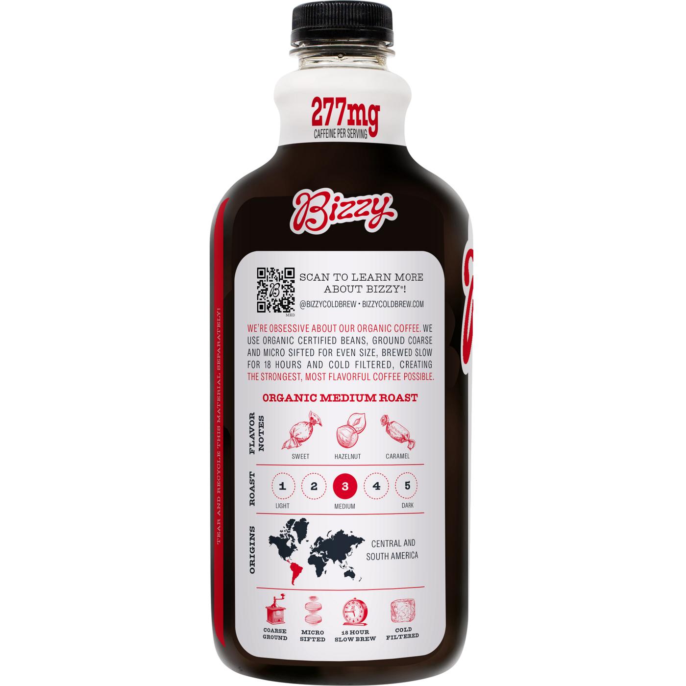 Bizzy Organic Medium Roast Unsweetened Cold Brew Coffee - Shop Coffee ...