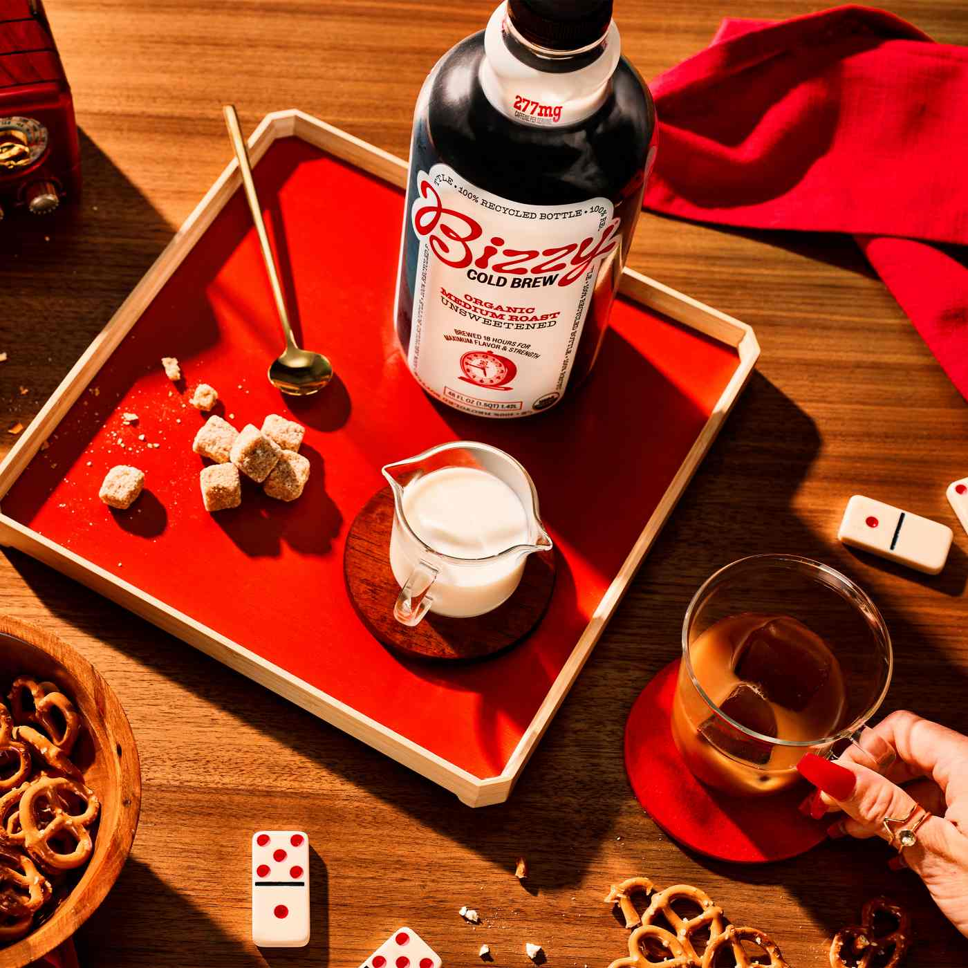 Bizzy Organic Medium Roast Unsweetened Cold Brew Coffee - Shop Coffee at H-E-B