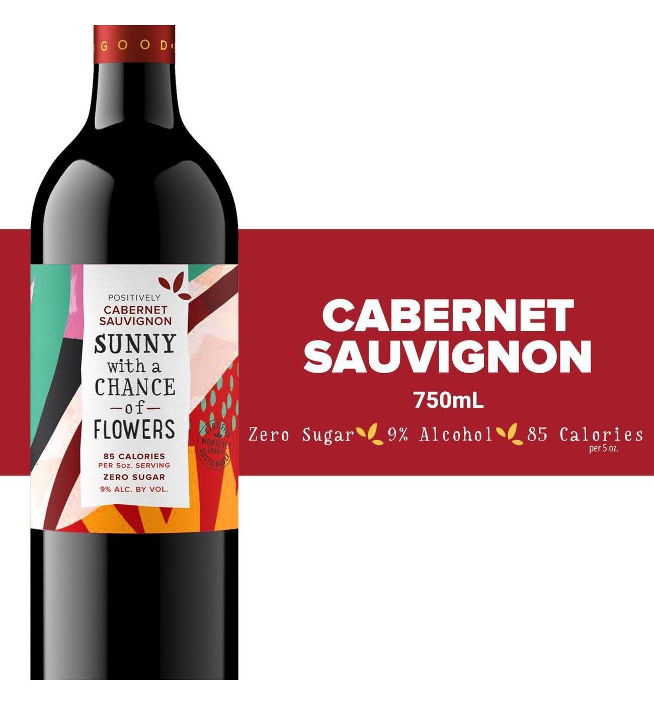 Sunny with a Chance of Flowers Sunny Cabernet Sauvignon - Shop Wine at ...