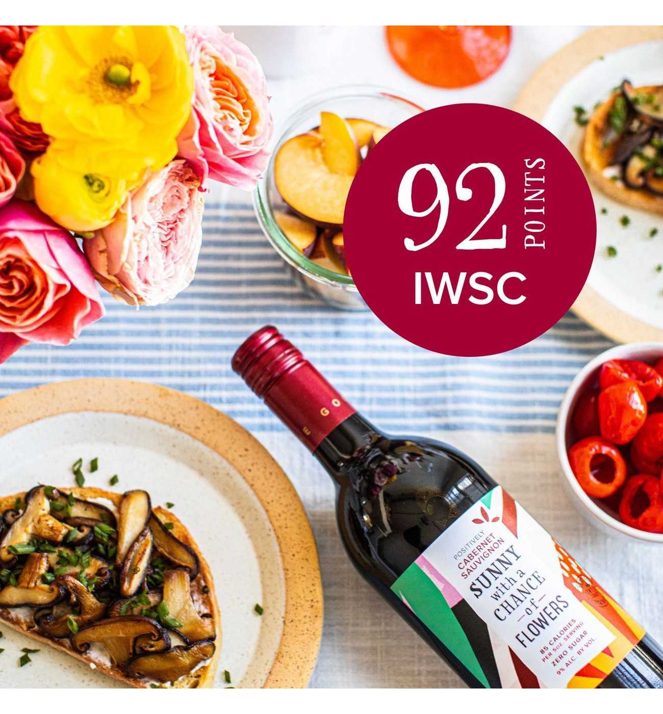 Sunny with a Chance of Flowers Sunny Cabernet Sauvignon - Shop Wine at ...