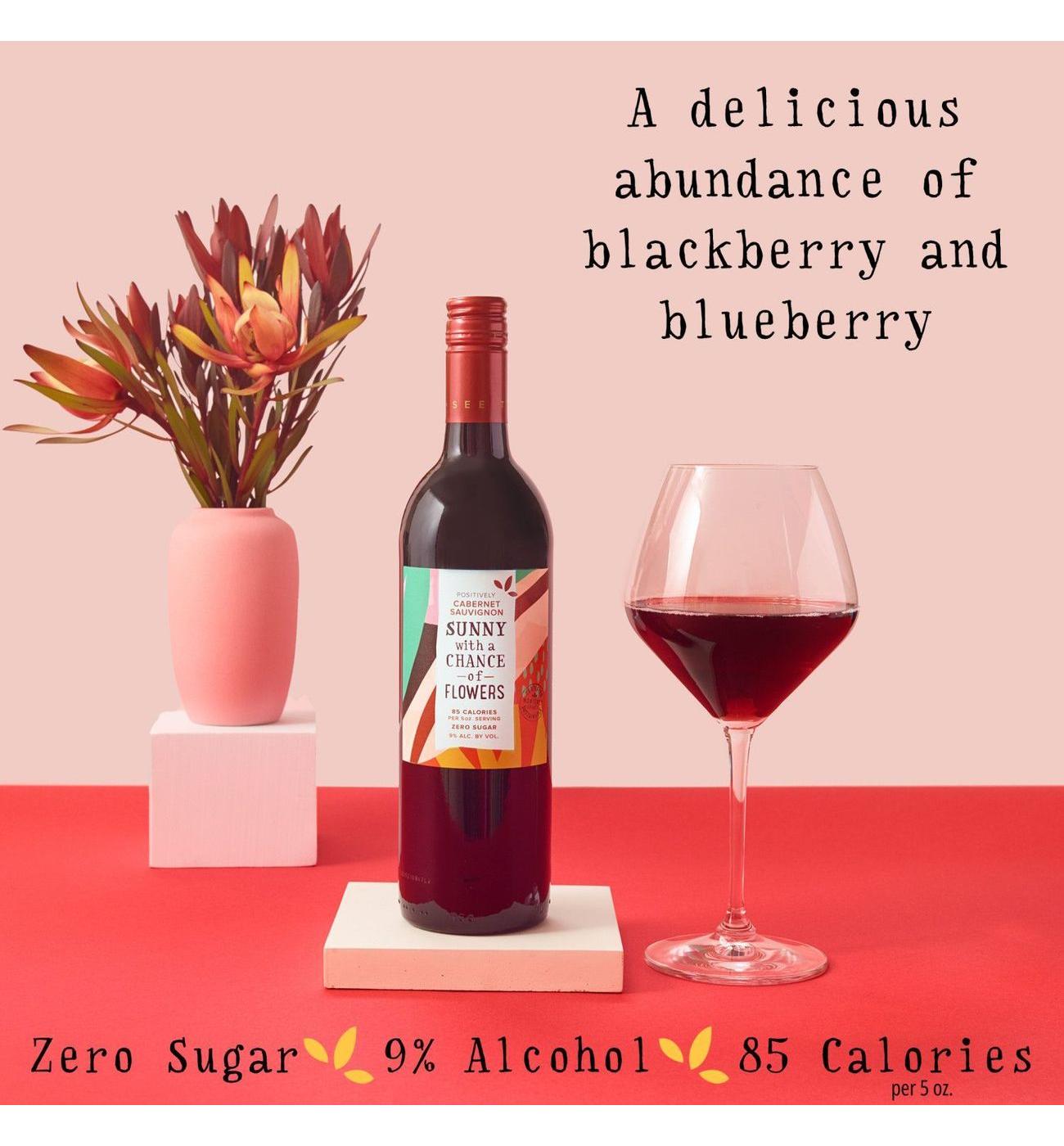 Sunny with a Chance of Flowers Sunny Cabernet Sauvignon - Shop Wine at ...