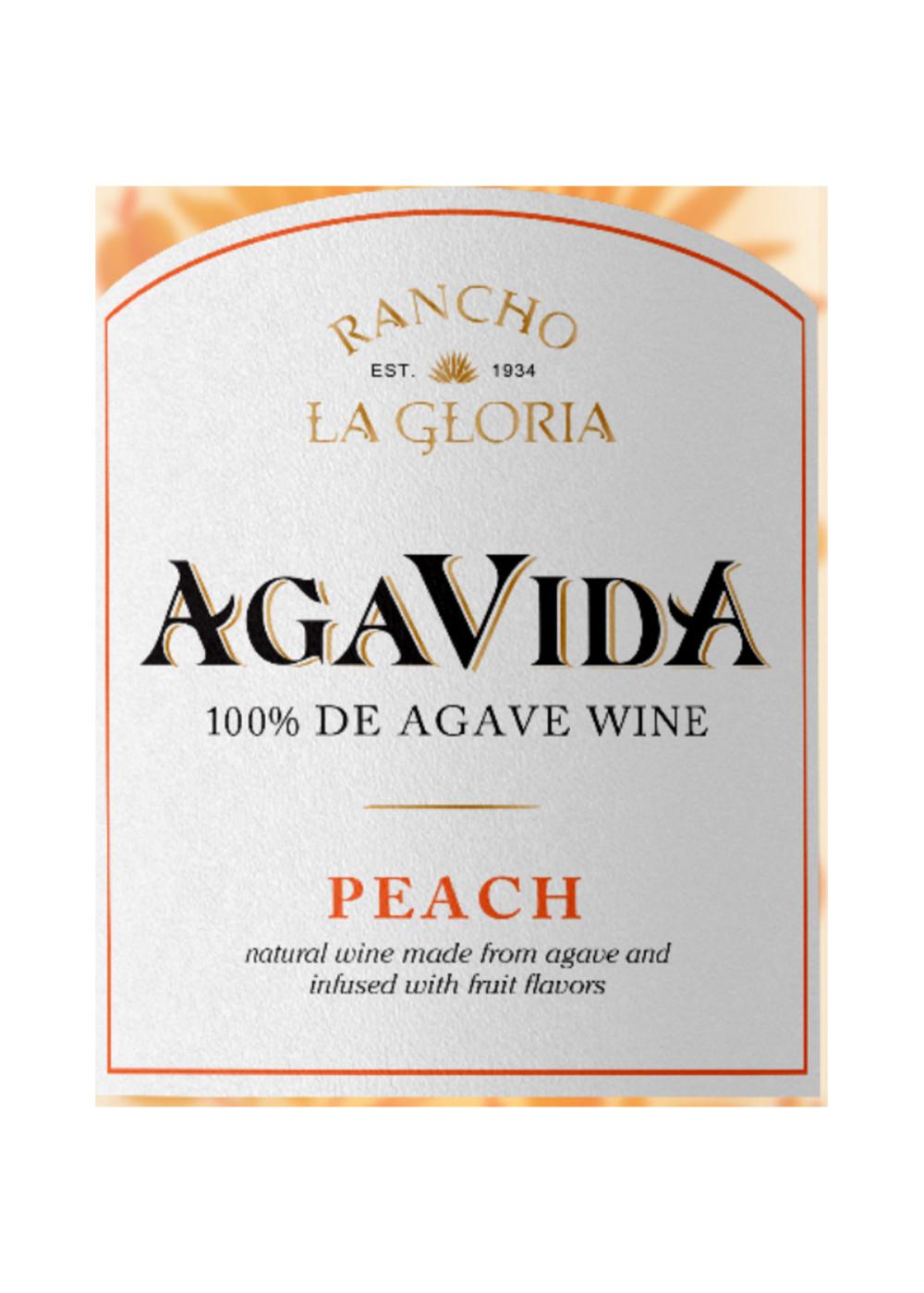 Rancho La Gloria Agavida Peach - Shop Wine at H-E-B