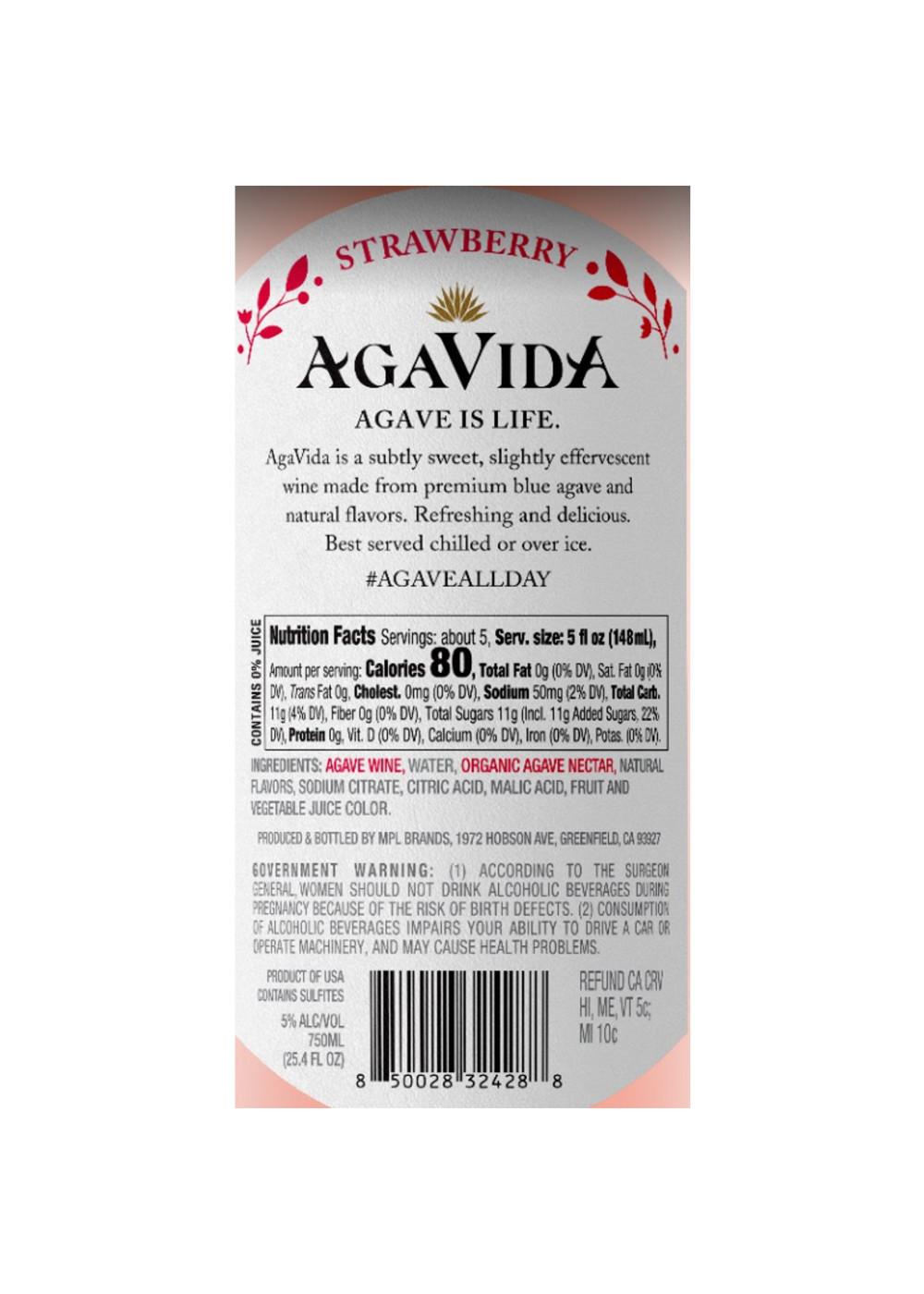 Rancho La Gloria Agavida Strawberry - Shop Wine at H-E-B