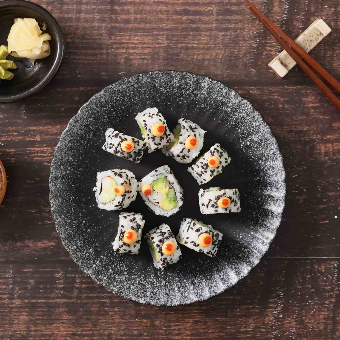 H-E-B Sushiya Spooky California Sushi Roll - Shop Sushi at H-E-B