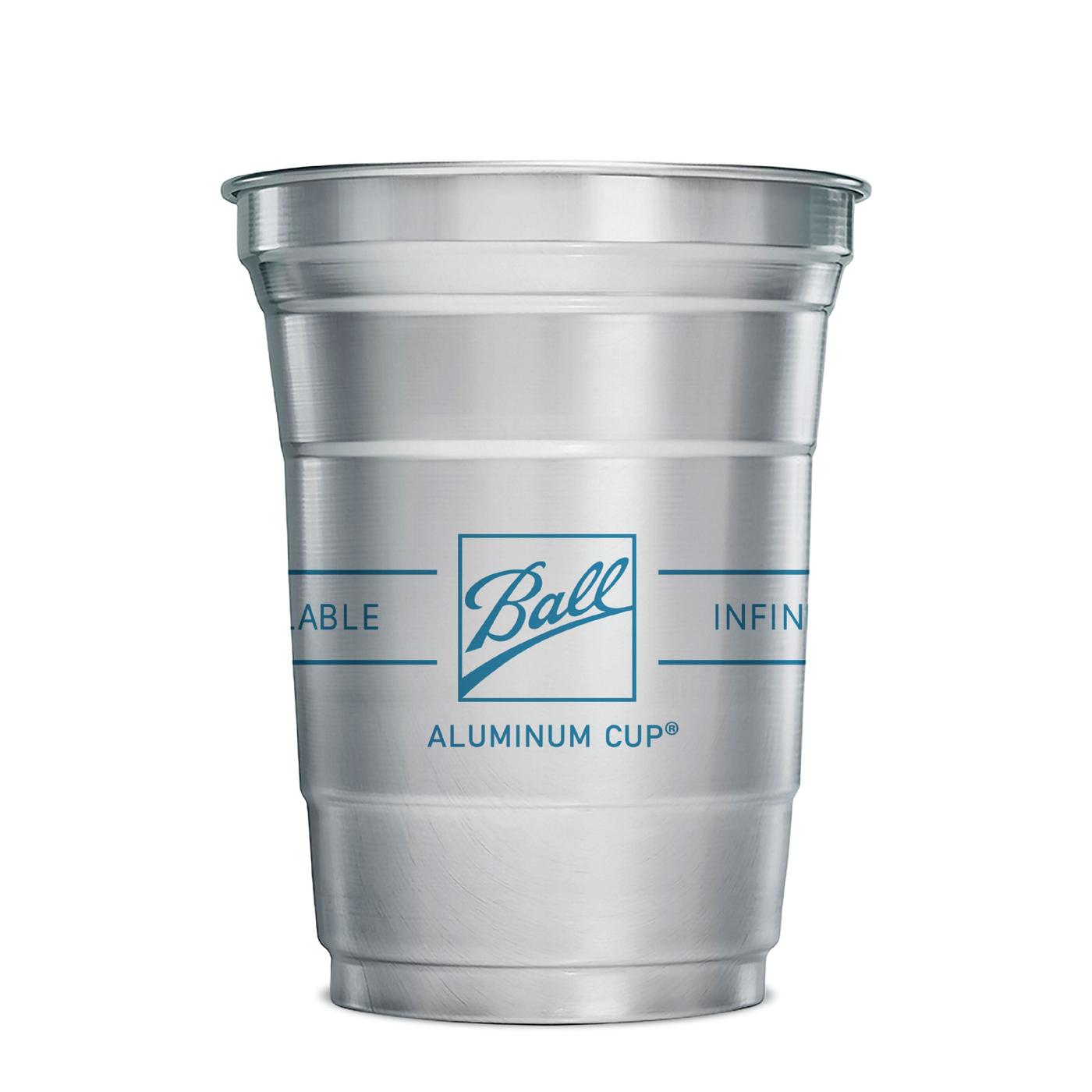 Ball 16 oz Aluminum Cup Cold-Drink Recyclable Party Cups - Shop ...