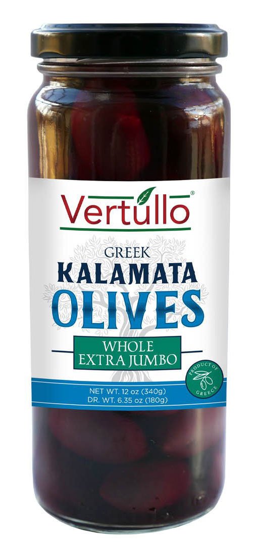 Vertullo Whole Extra Jumbo Kalamata Olives, 12 oz | Central Market ...