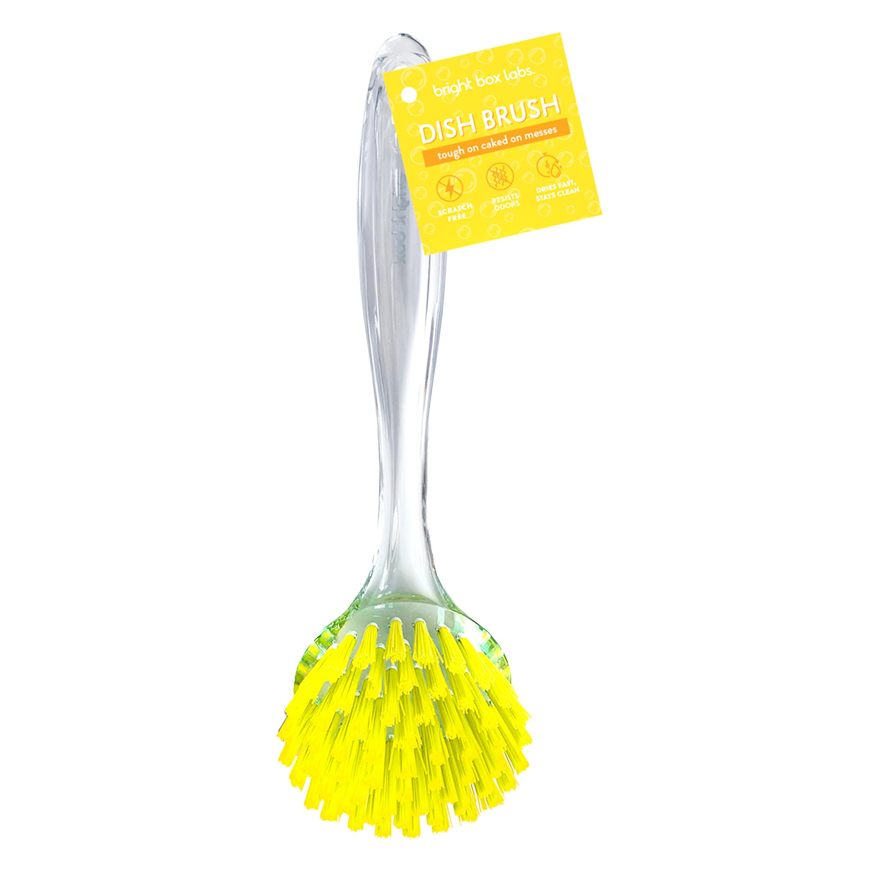 Bright Box Labs Hand Held Cleaning Dish Brush - Yellow - Shop Sponges ...