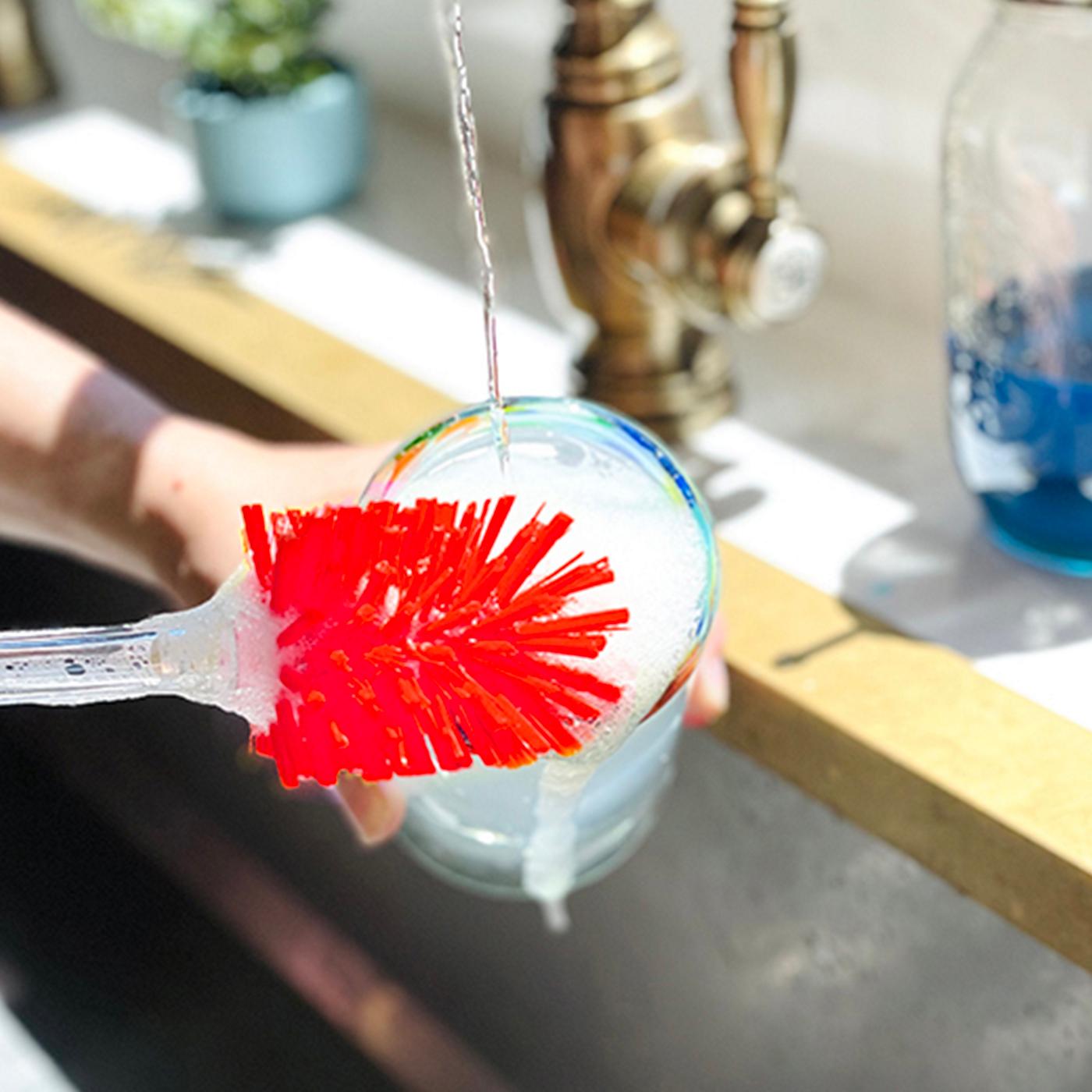 Bright Box Labs Hand Held Cleaning Bottle Brush - Red - Shop Sponges ...