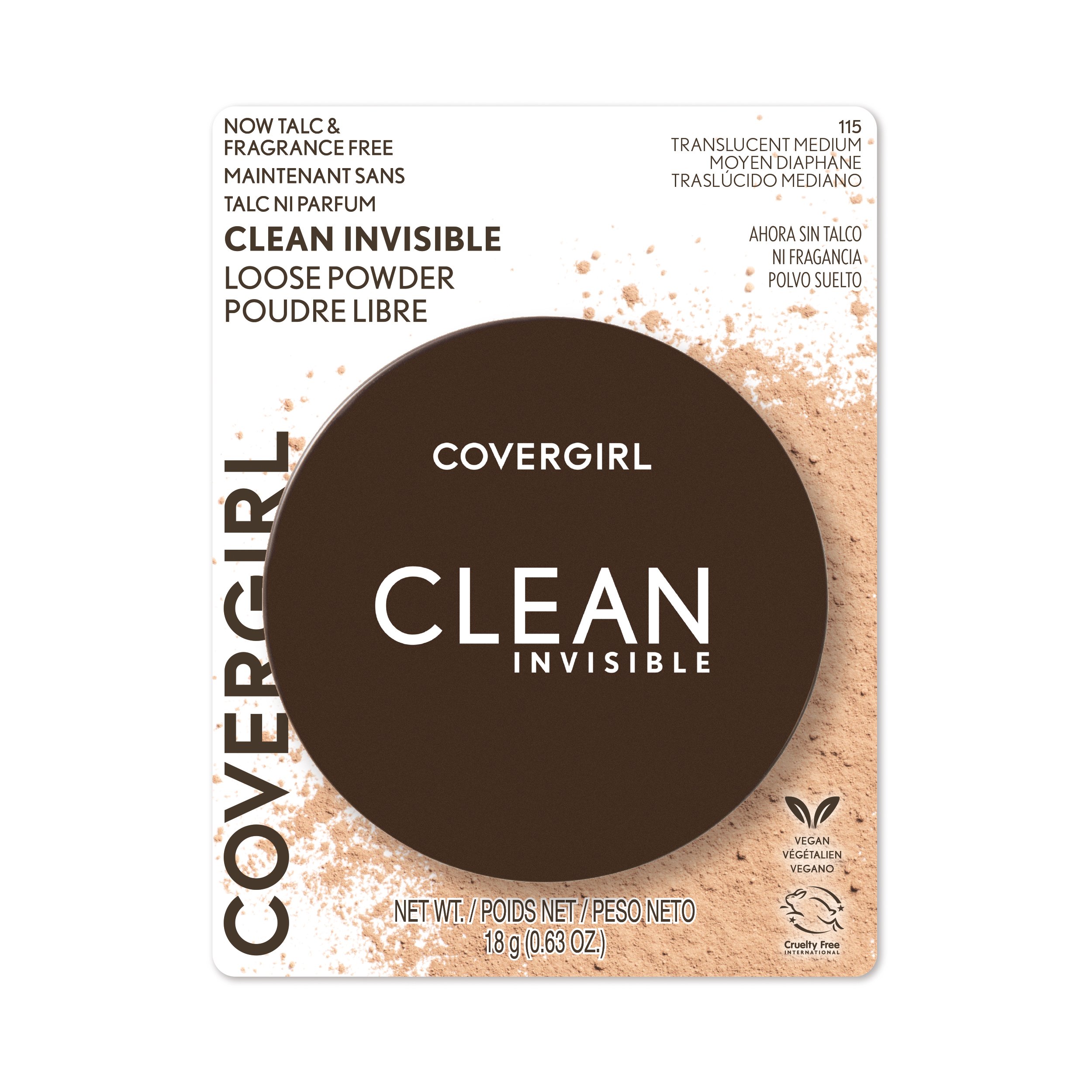 Covergirl Clean Invisible Loose Powder - Translucent Medium - Shop ...