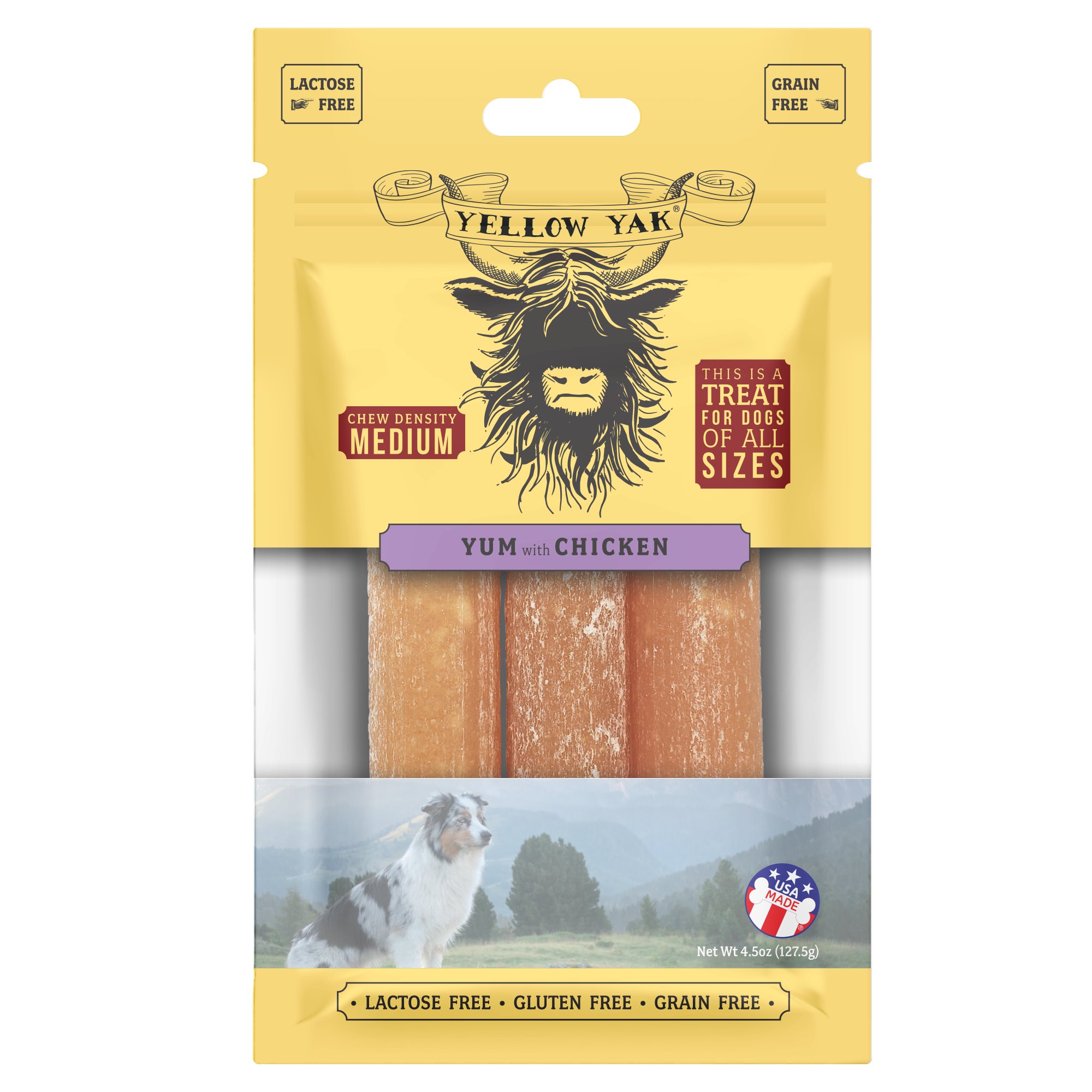YELLOW YAK Yellow Yak Dog Chew Yum Chicken - Shop at H-E-B