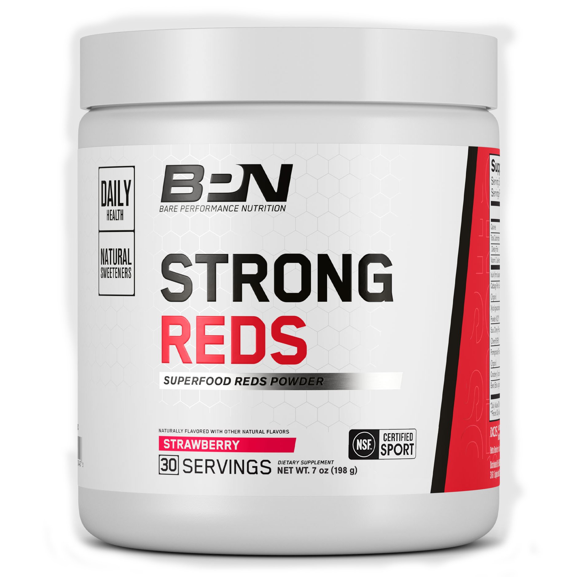 Bare Performance Nutrition Strong Reds Powder - Strawberry - Shop Diet ...