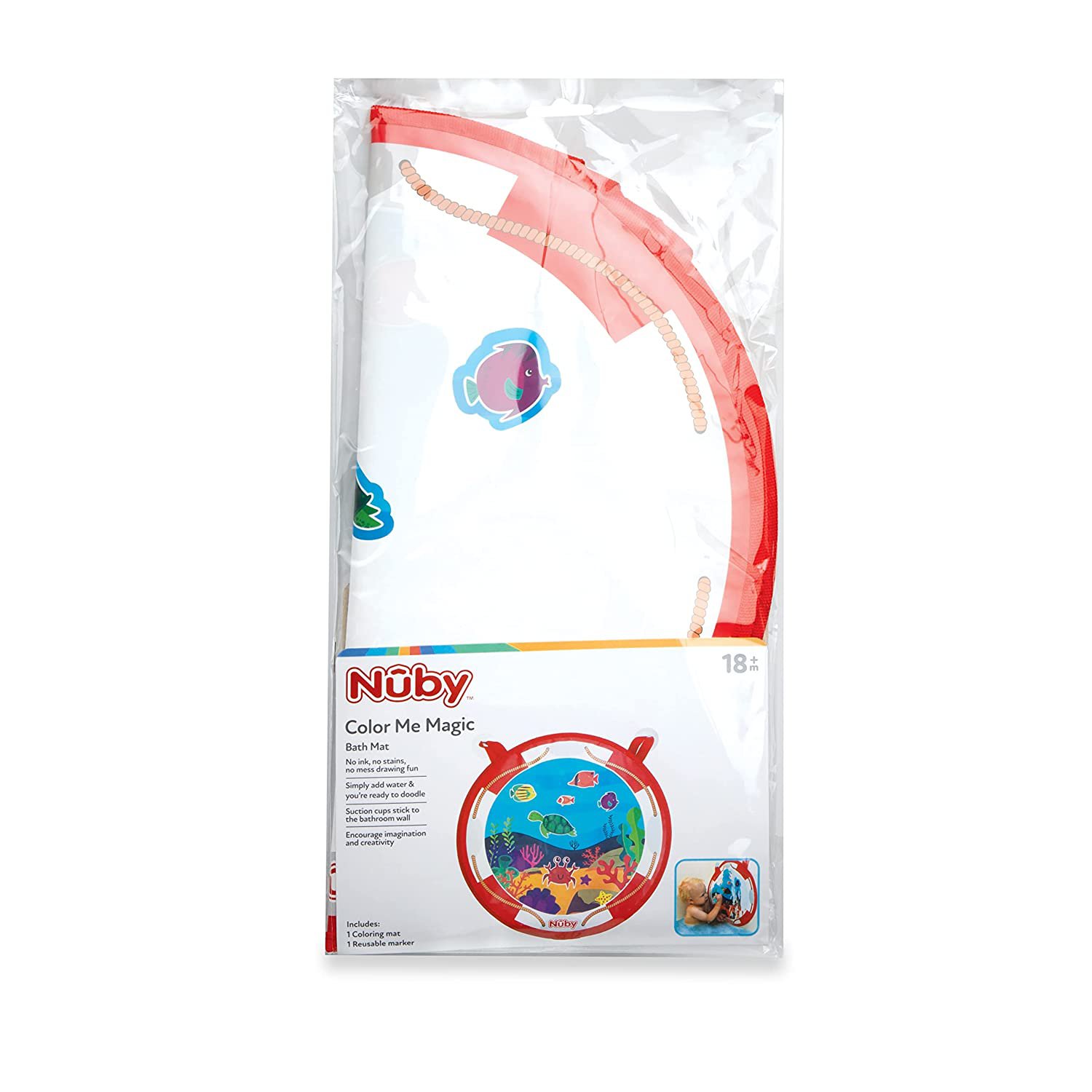 Nuby Color Me Magic Bath Mat - Shop Baby toys at H-E-B