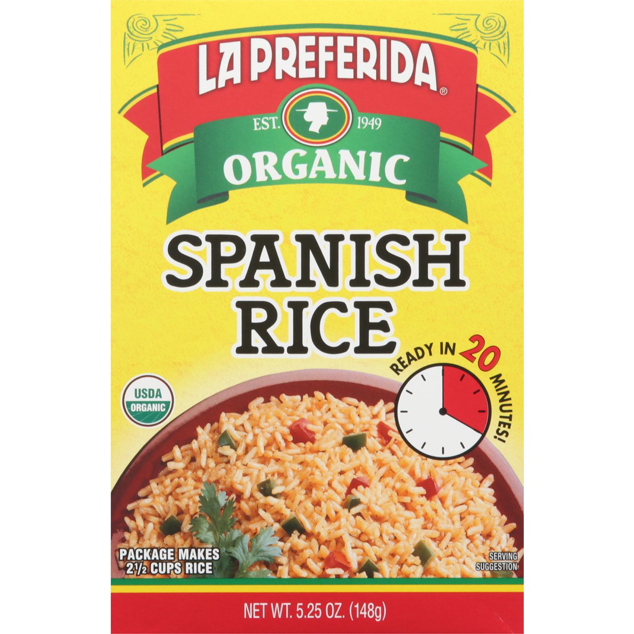 La Preferida Organic Spanish Rice - Shop Rice & grains at H-E-B