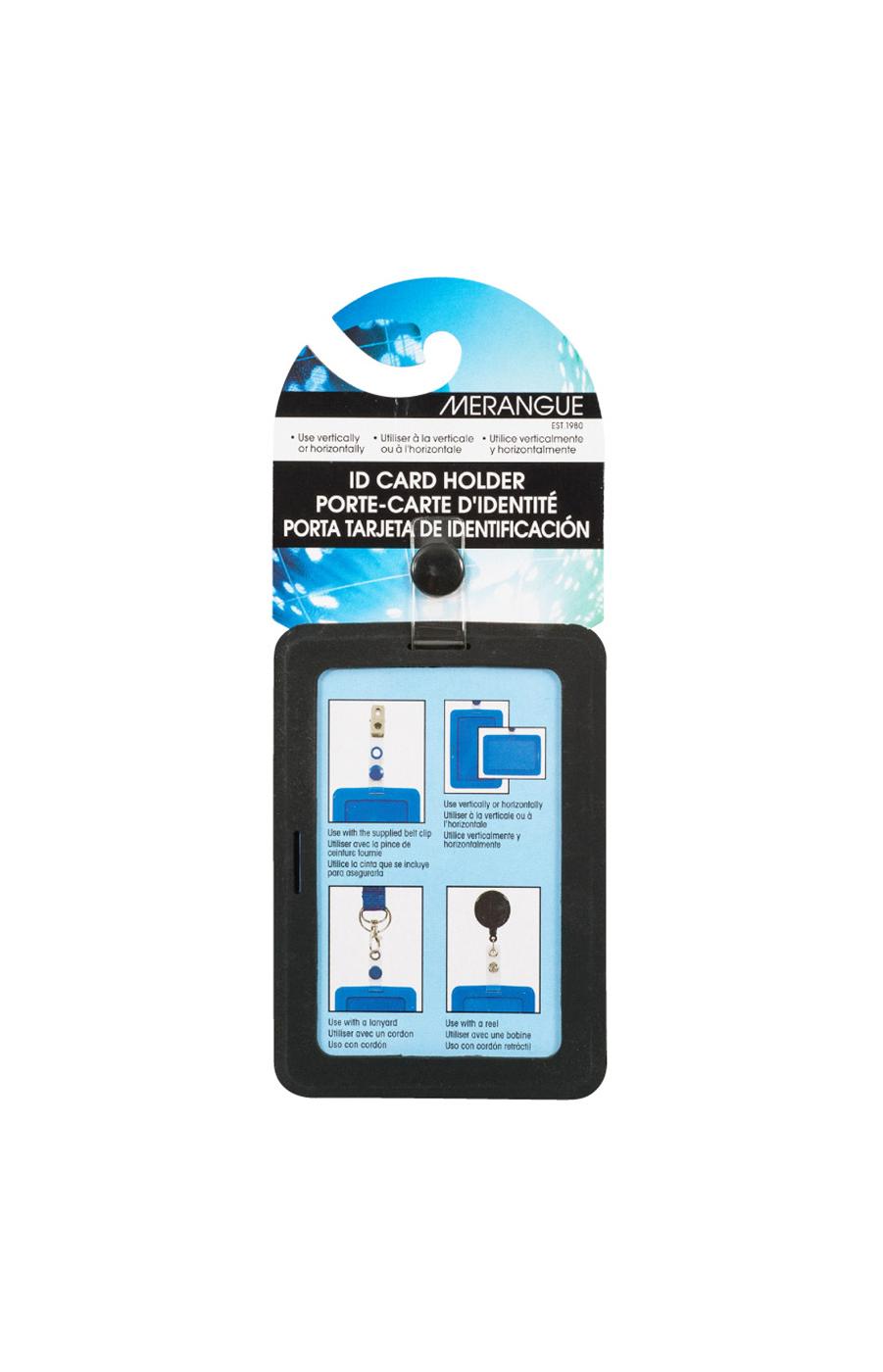 Merangue Silicone ID Card Holder - Black - Shop Tools & equipment at H-E-B