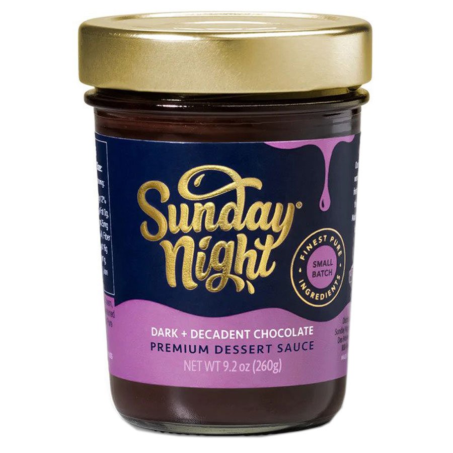Sunday Night Dark + Decadent Chocolate Sauce - Shop Sundae toppings at ...
