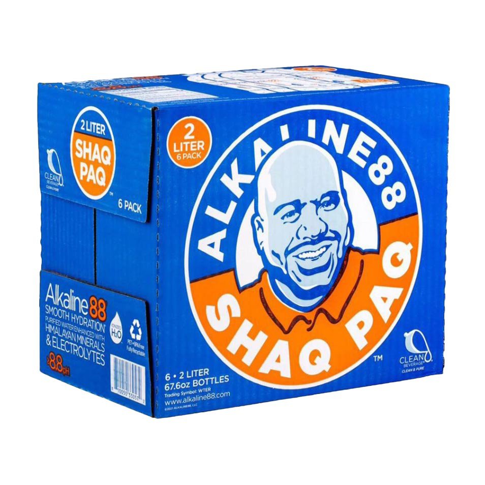 Alkaline88 Shaq Paq Water 6 pk Bottles - Shop Water at H-E-B