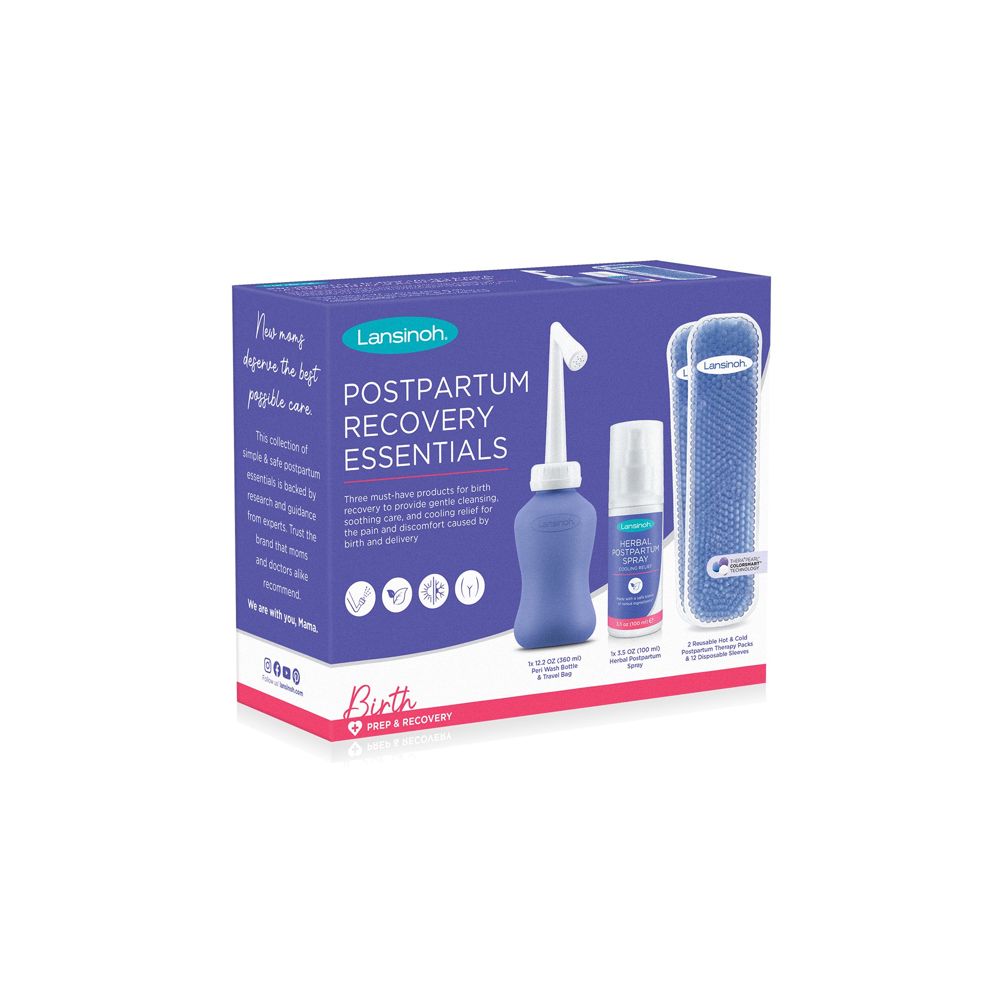 Lansinoh Postpartum Recovery Essentials Kit - Shop Breast feeding ...