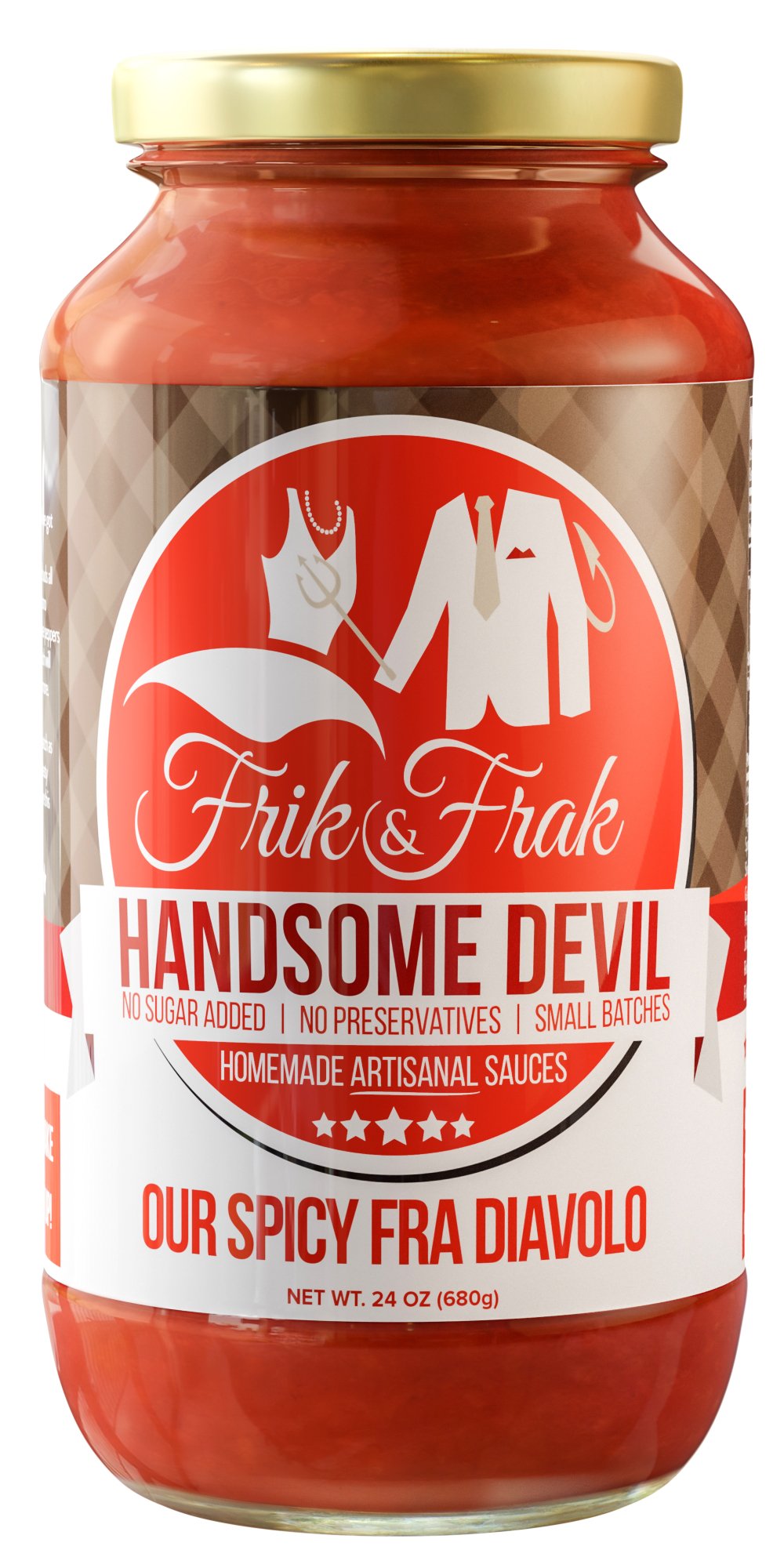 Frik & Frak Handsome Devil Fra Diavolo Sauce, 24 oz | Central Market ...