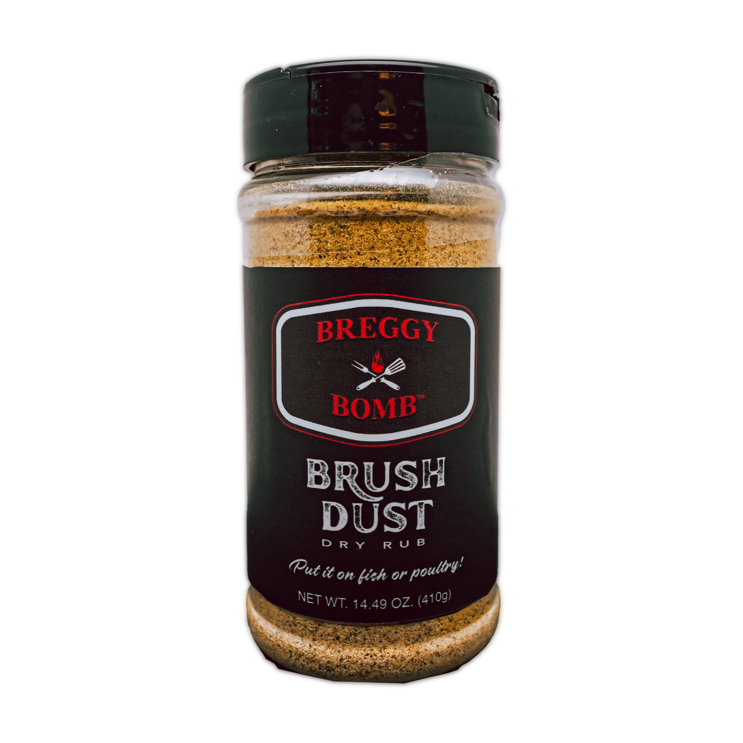 Breggy Bomb Brush Dust Dry Rub - Shop Spice mixes at H-E-B