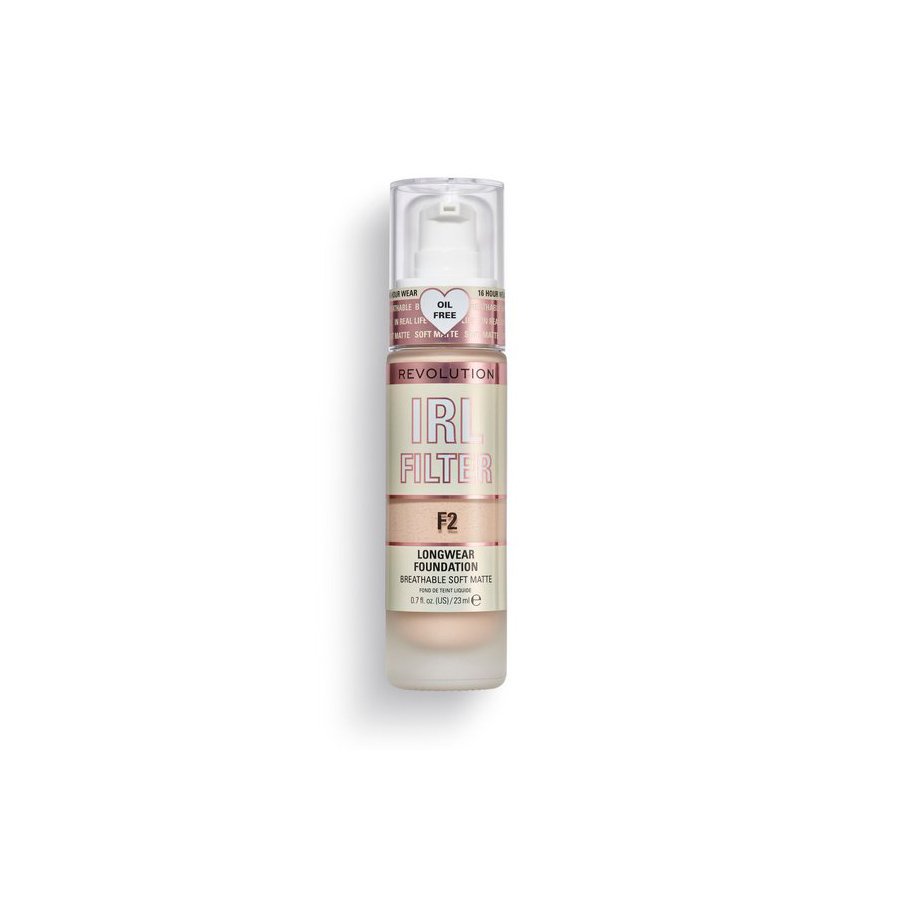 Makeup Revolution IRL Filter Longwear Foundation F2 - Shop Foundation ...