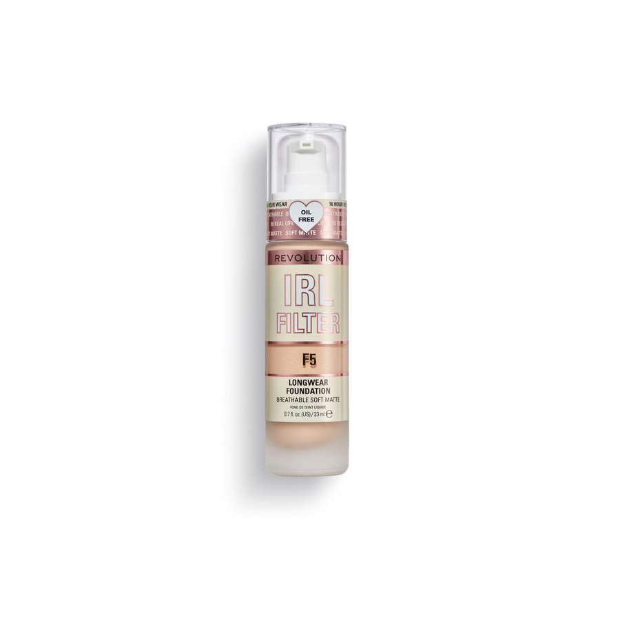 Makeup Revolution IRL Filter Longwear Foundation F5 - Shop Foundation ...