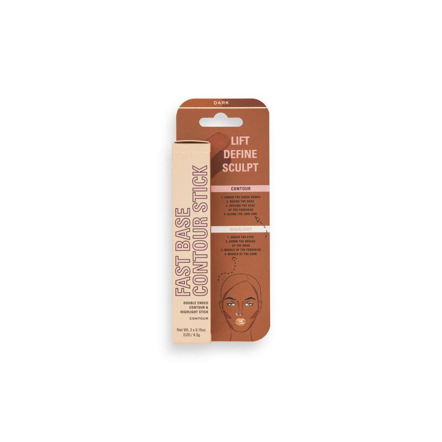 Makeup Revolution Fast Base Contour Stick Dark - Shop Contour at H-E-B