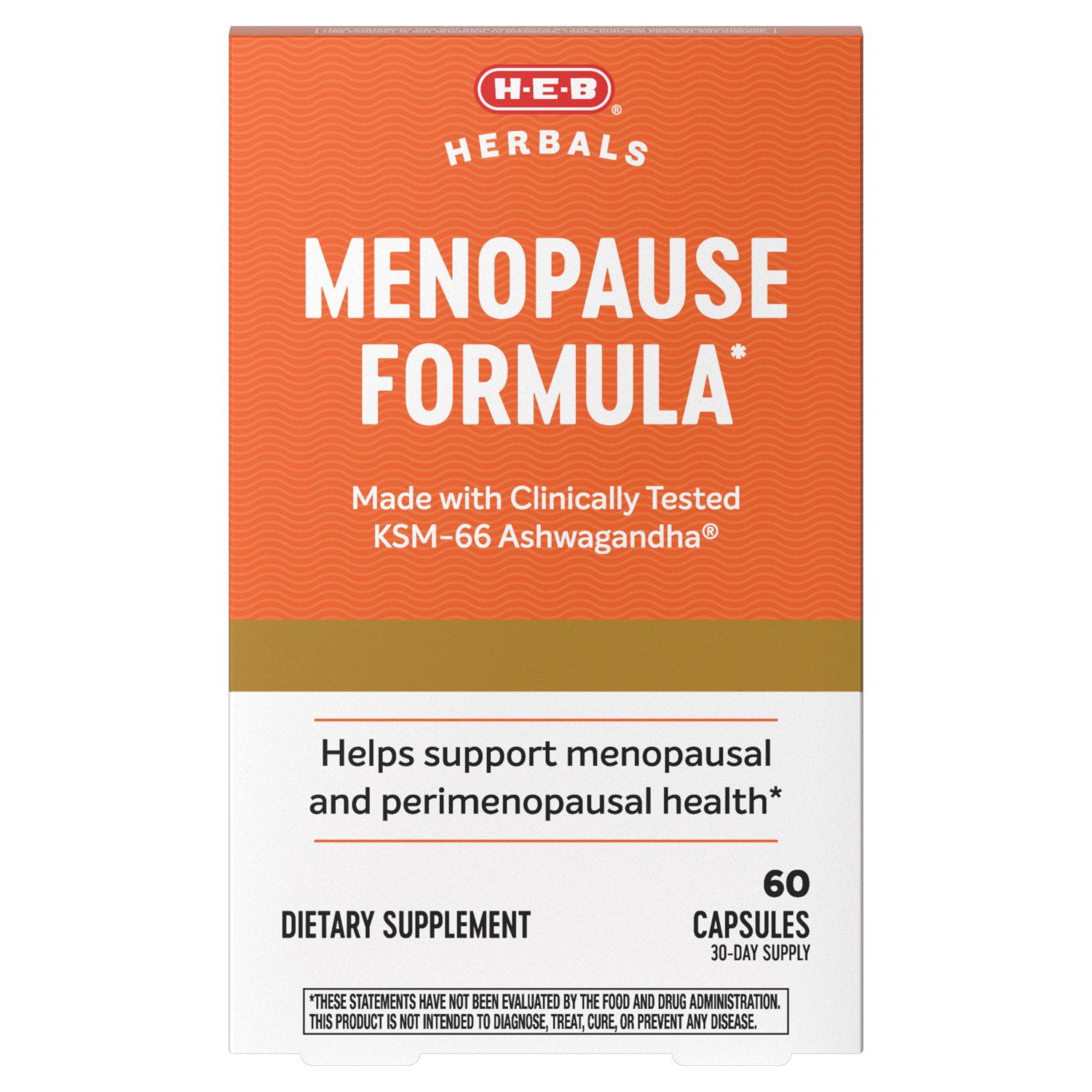H-E-B Herbals Menopause Formula Capsules - Shop Vitamins & Supplements ...