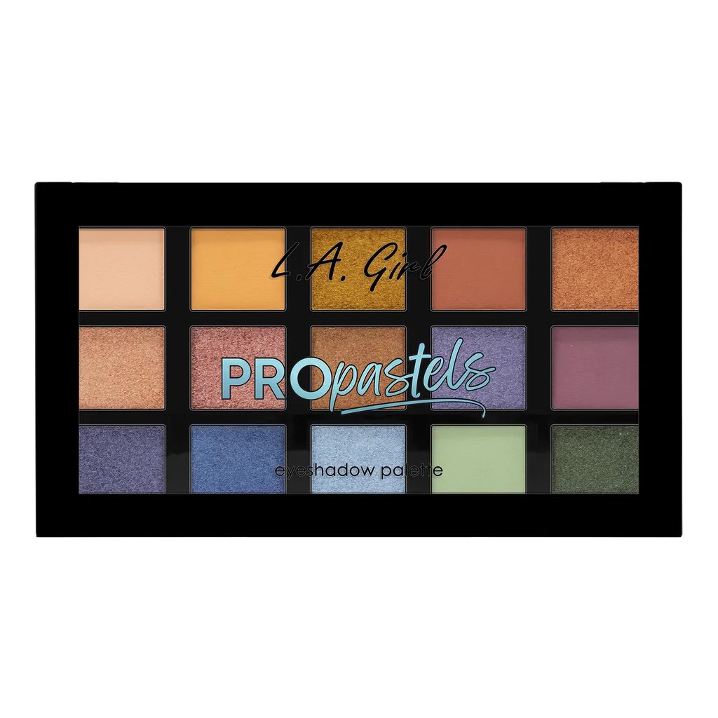 L.A. Girl Pro Pastels 15-Color Eyeshadow Palette - Shop Eyeshadow at H-E-B