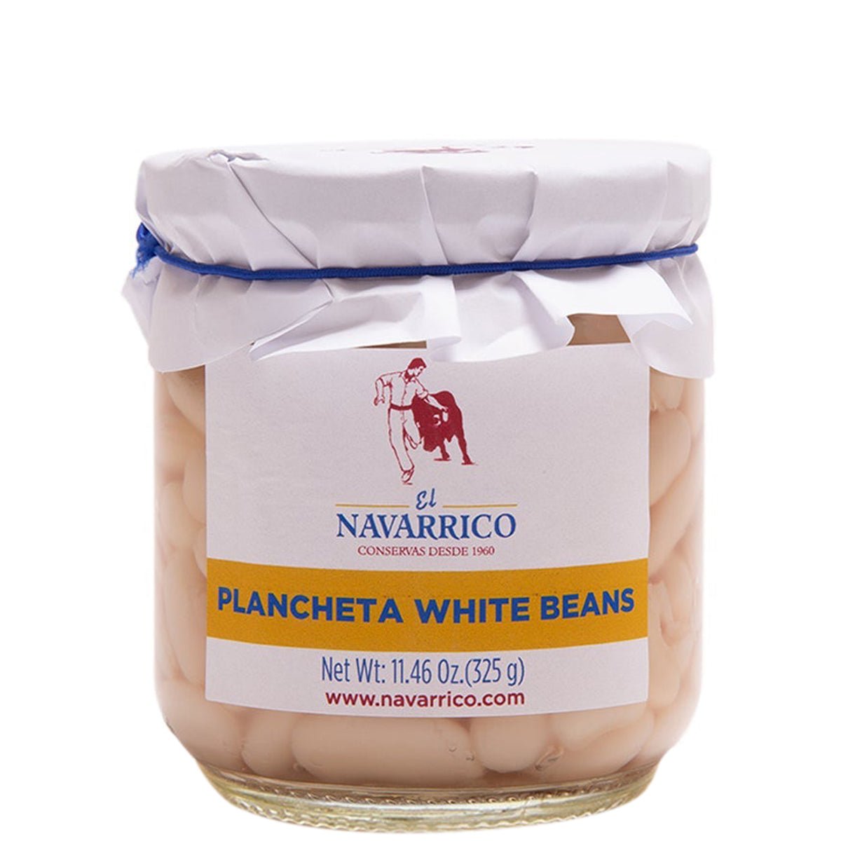 El Navarrico Plancheta White Beans, 11.46 oz | Central Market - Really ...
