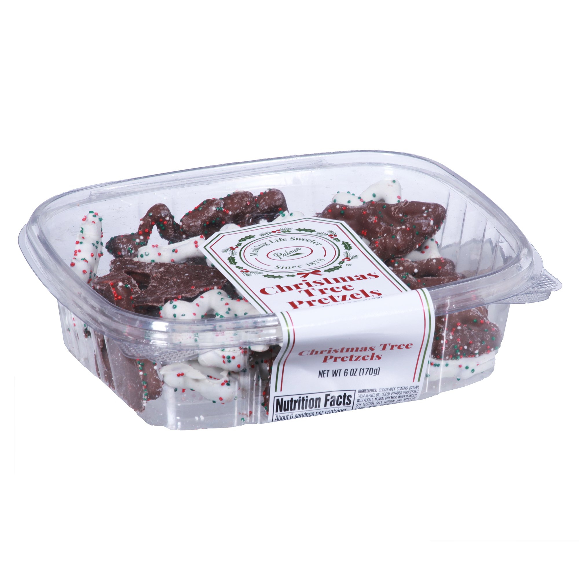 Palmer Candy Christmas Tree Chocolate Coated Pretzels - Shop Candy at H-E-B