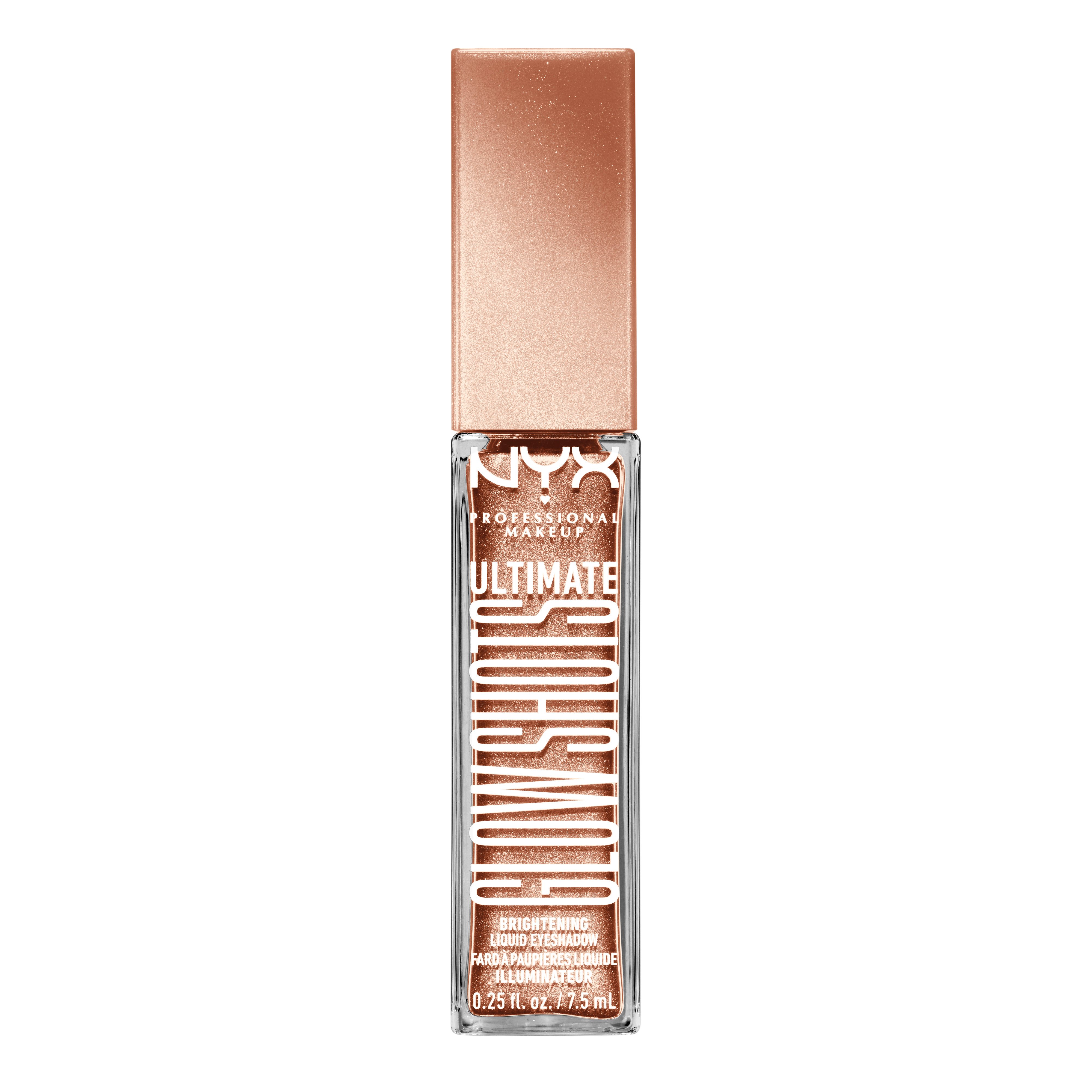 NYX Ultimate Glow Shots Liquid Eyeshadow - Golden Goji - Shop Eyeshadow ...
