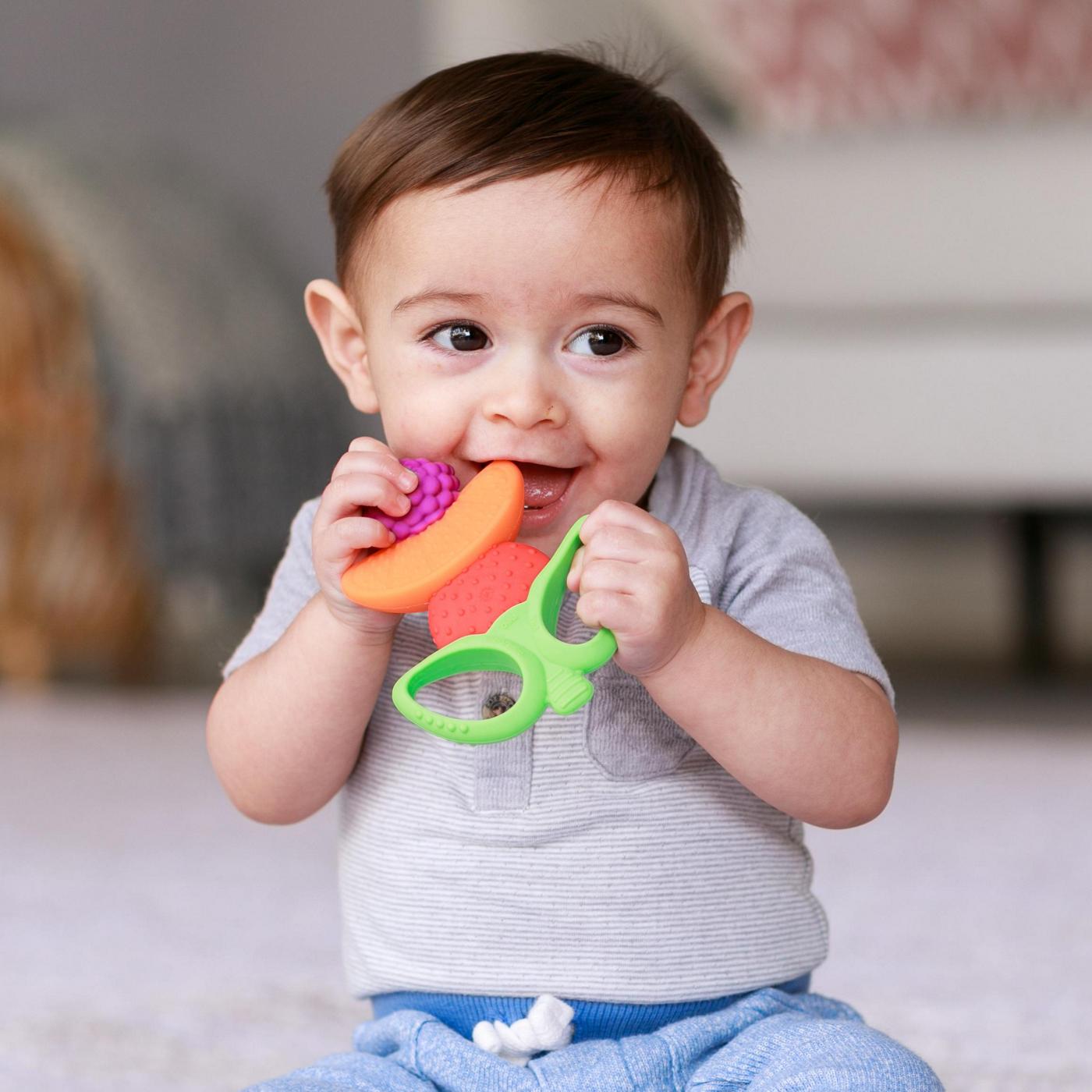 Infantino Lil Nibbles Silicone Textured Teether - Shop Teething at H-E-B