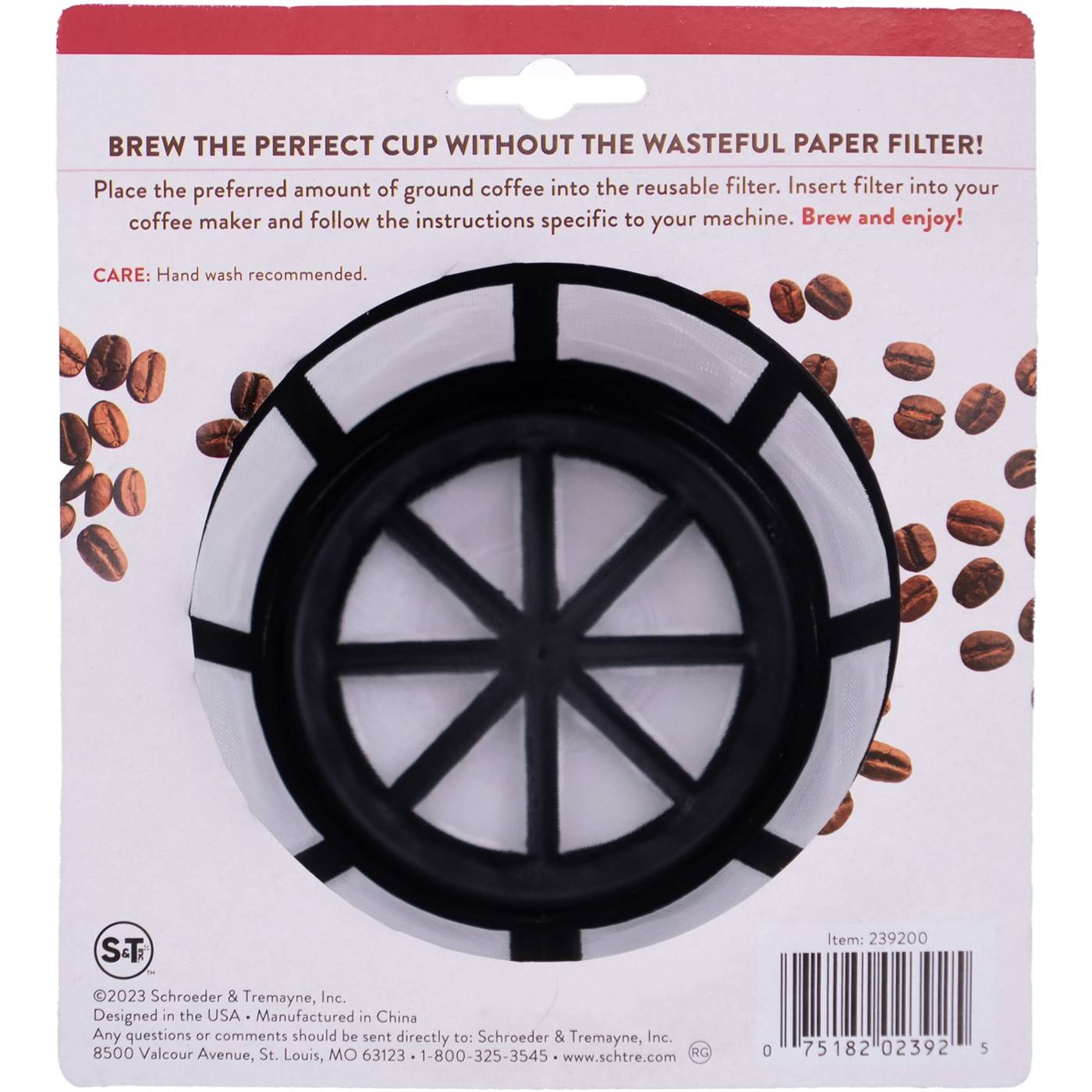 Schroeder & Tremayne Reusable Coffee Filter - Shop Coffee filters at H-E-B