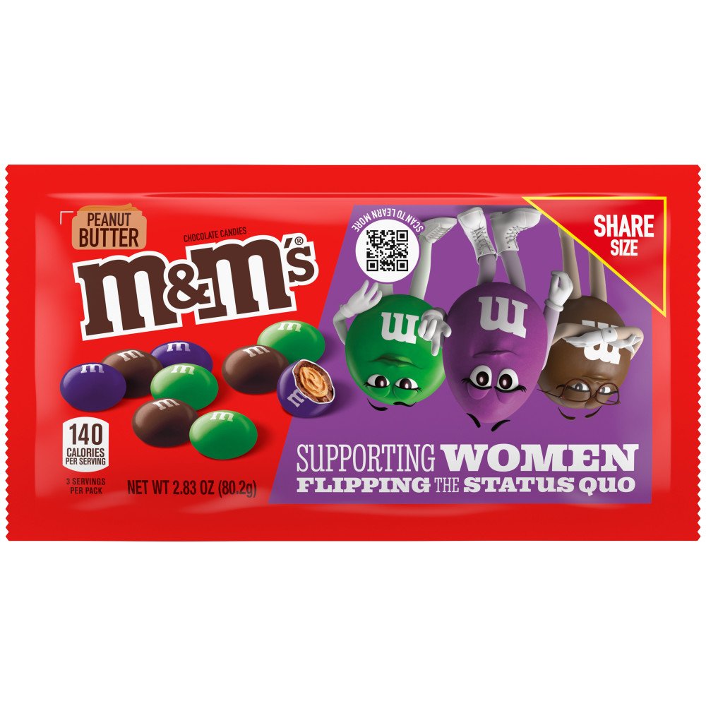 M&M'S Limited Edition Peanut Butter Chocolate Candy - Purple Moment ...
