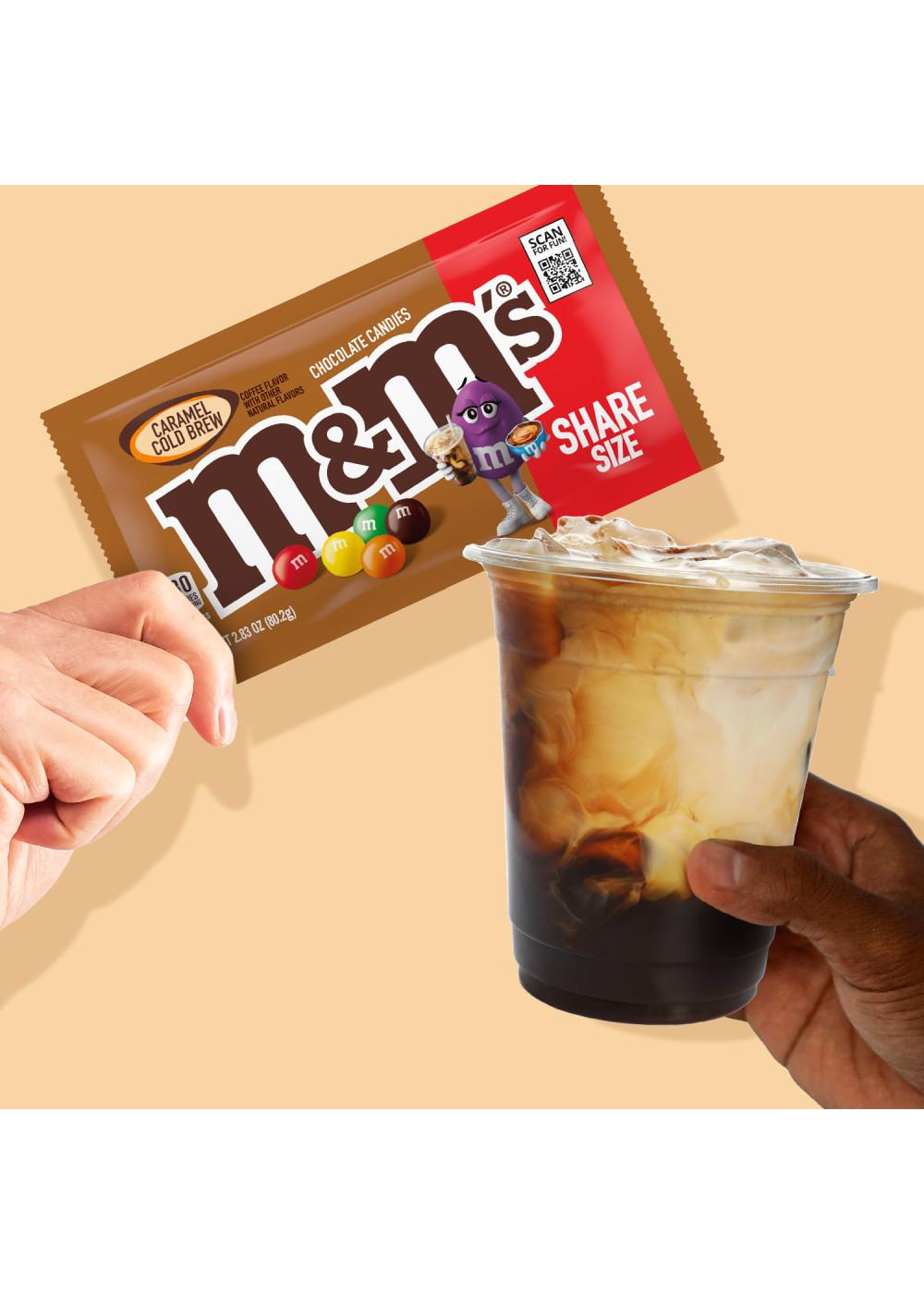 M&M'S Caramel Cold Brew Milk Chocolate Candy - Share Size - Shop Candy ...