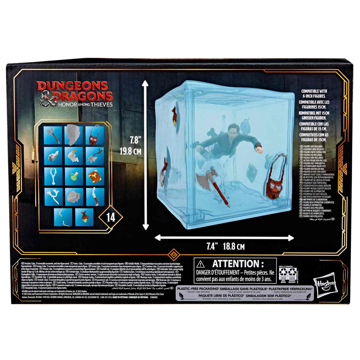 Dungeons & Dragons Honor Among Thieves Golden Archive Gelatinous Cube ...