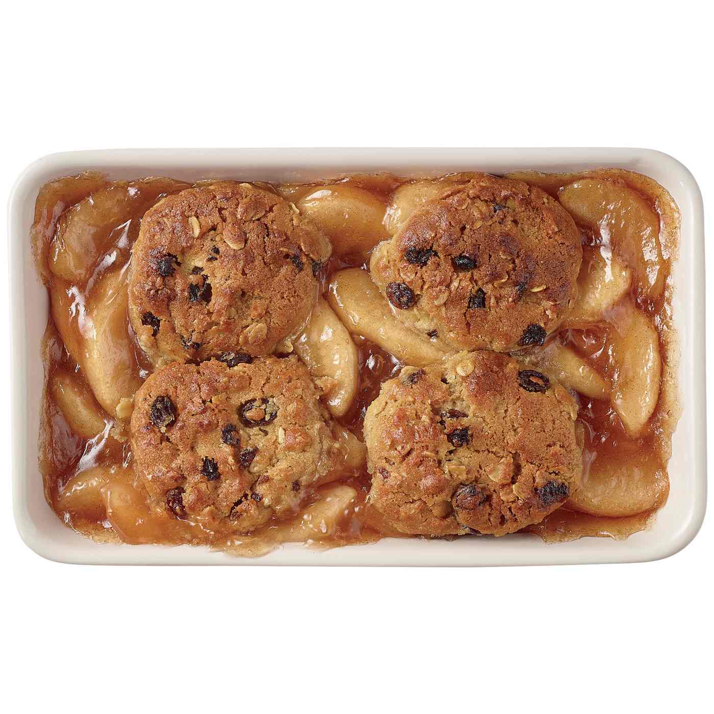 Meal Simple by H-E-B Dessert - Apple Oatmeal Raisin Cookie Cobbler ...
